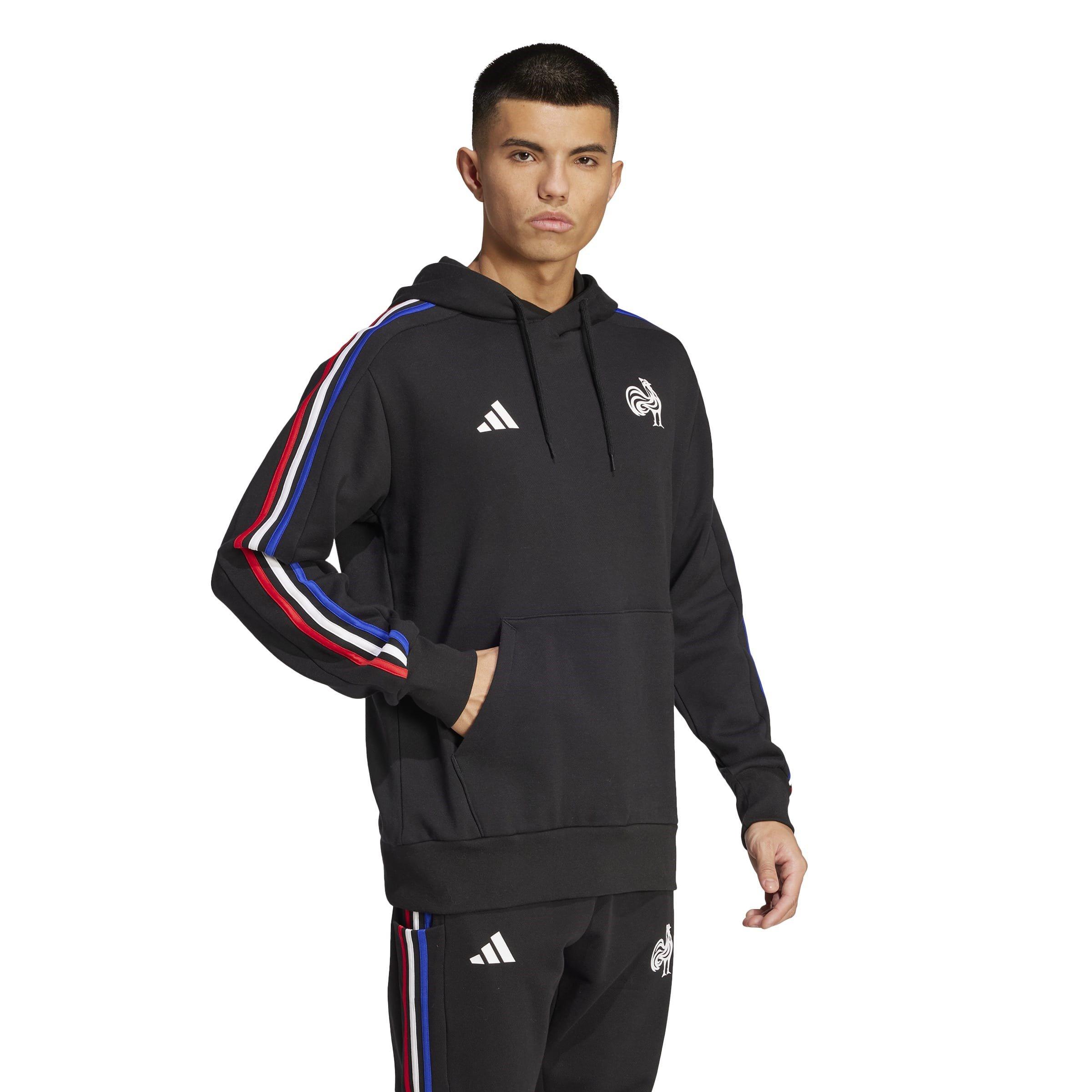 adidas | France Rugby Fan Hoodie 2025 Adults | Replica Hoodies | Sports ...