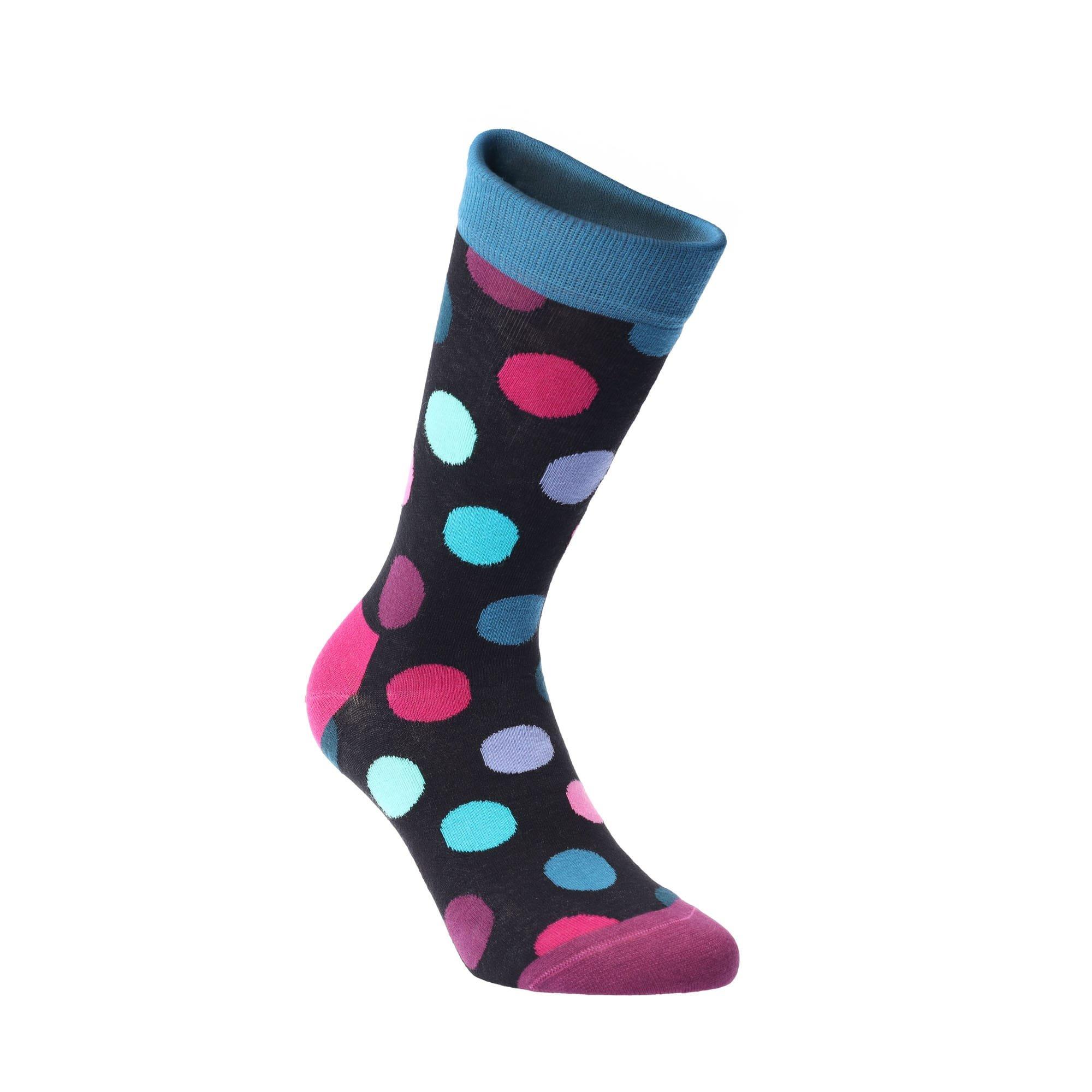 Happy Socks | Ladies Big Dot Socks | Crew Socks | FRASERS