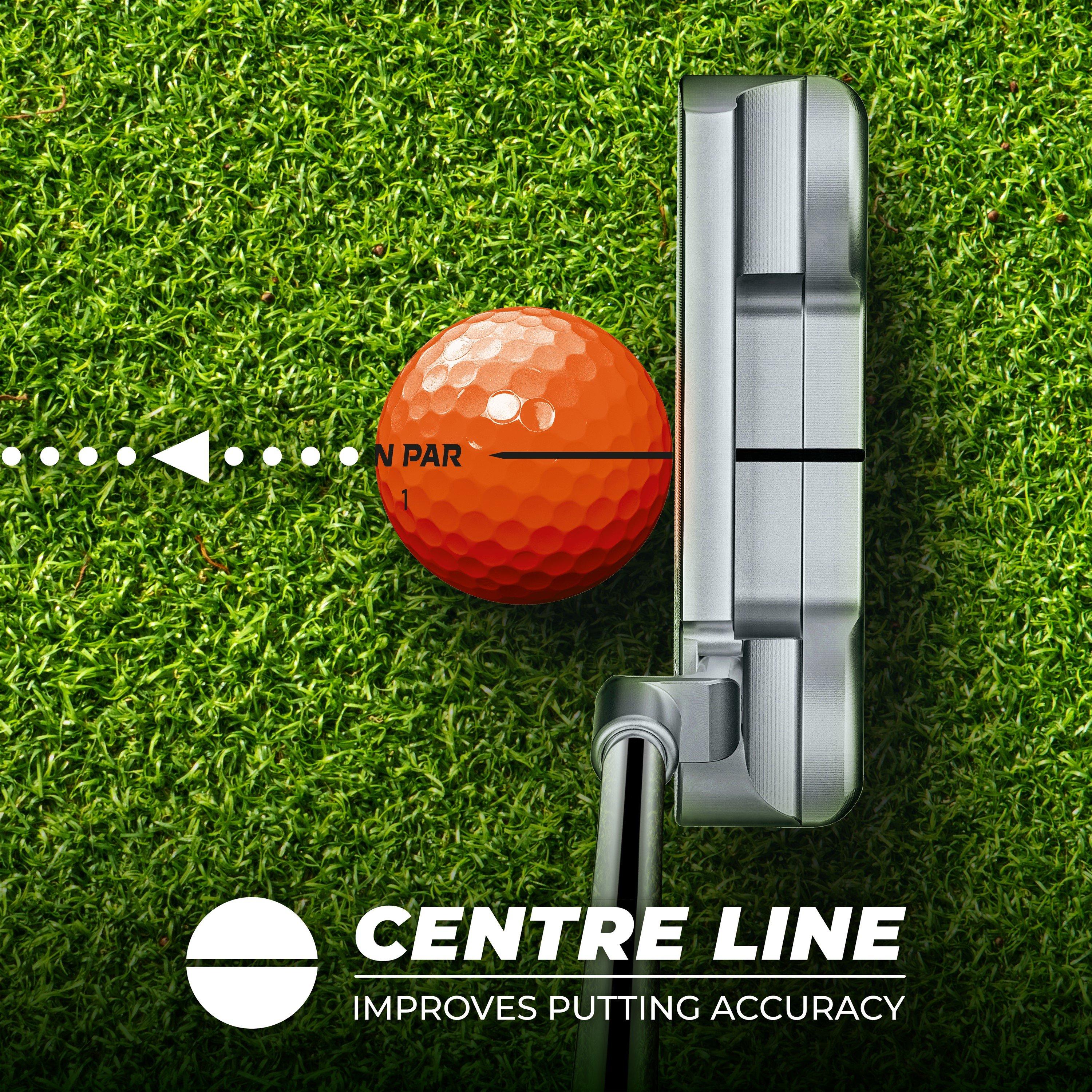 On Par Distance Max Golf Balls 12 Pack x4 (48 Balls) | Sports Direct
