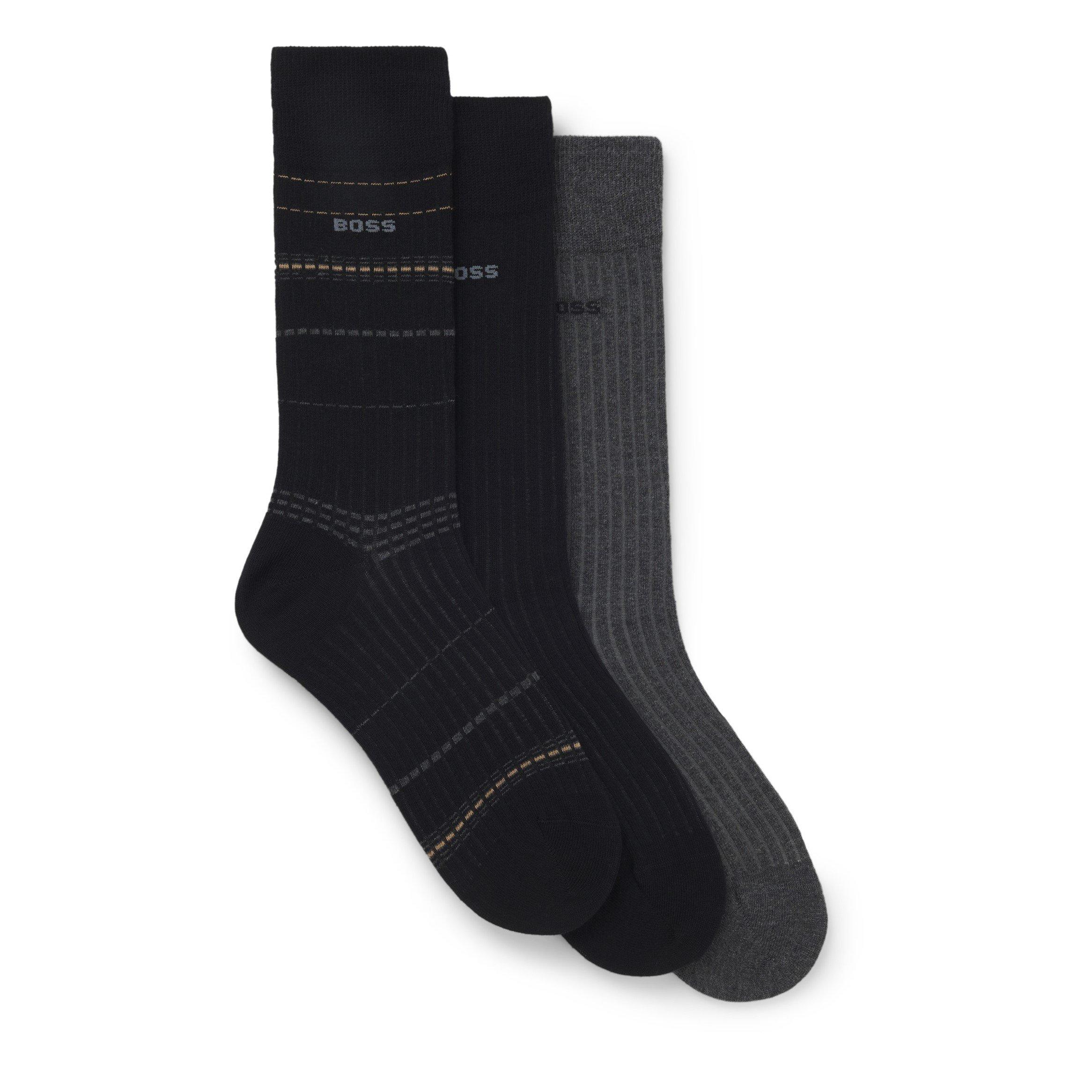 Boss Bodywear 3 Pack Rib Stripe Socks | FRASERS