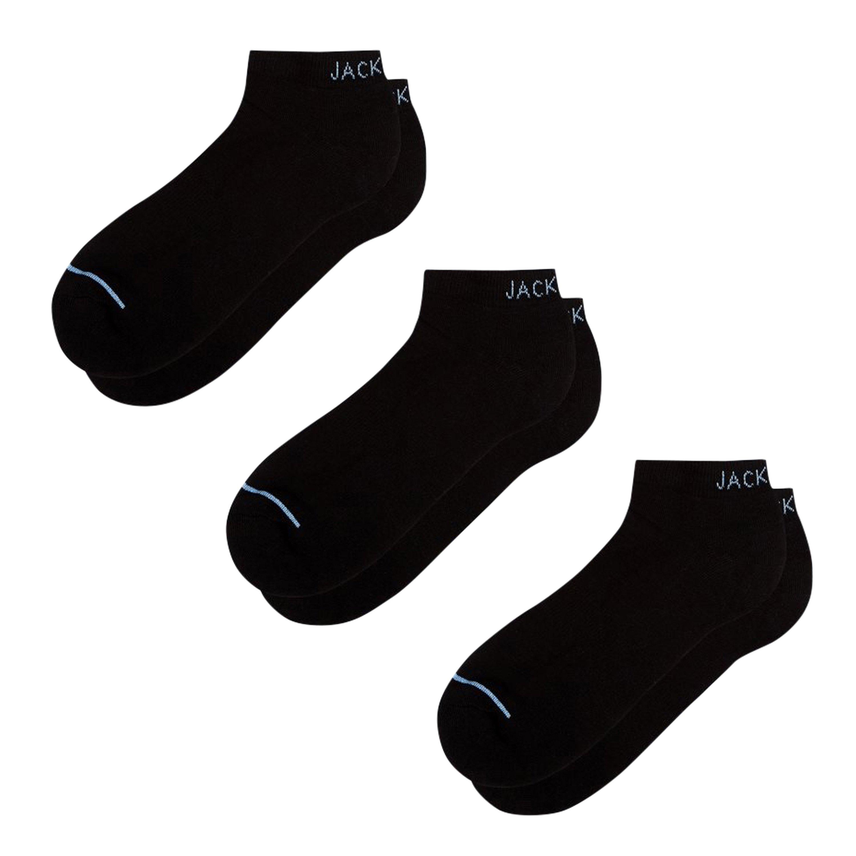 Jack Wills | Jack Foxen Multipack Trainer Socks 3 Pack | Trainer Socks ...