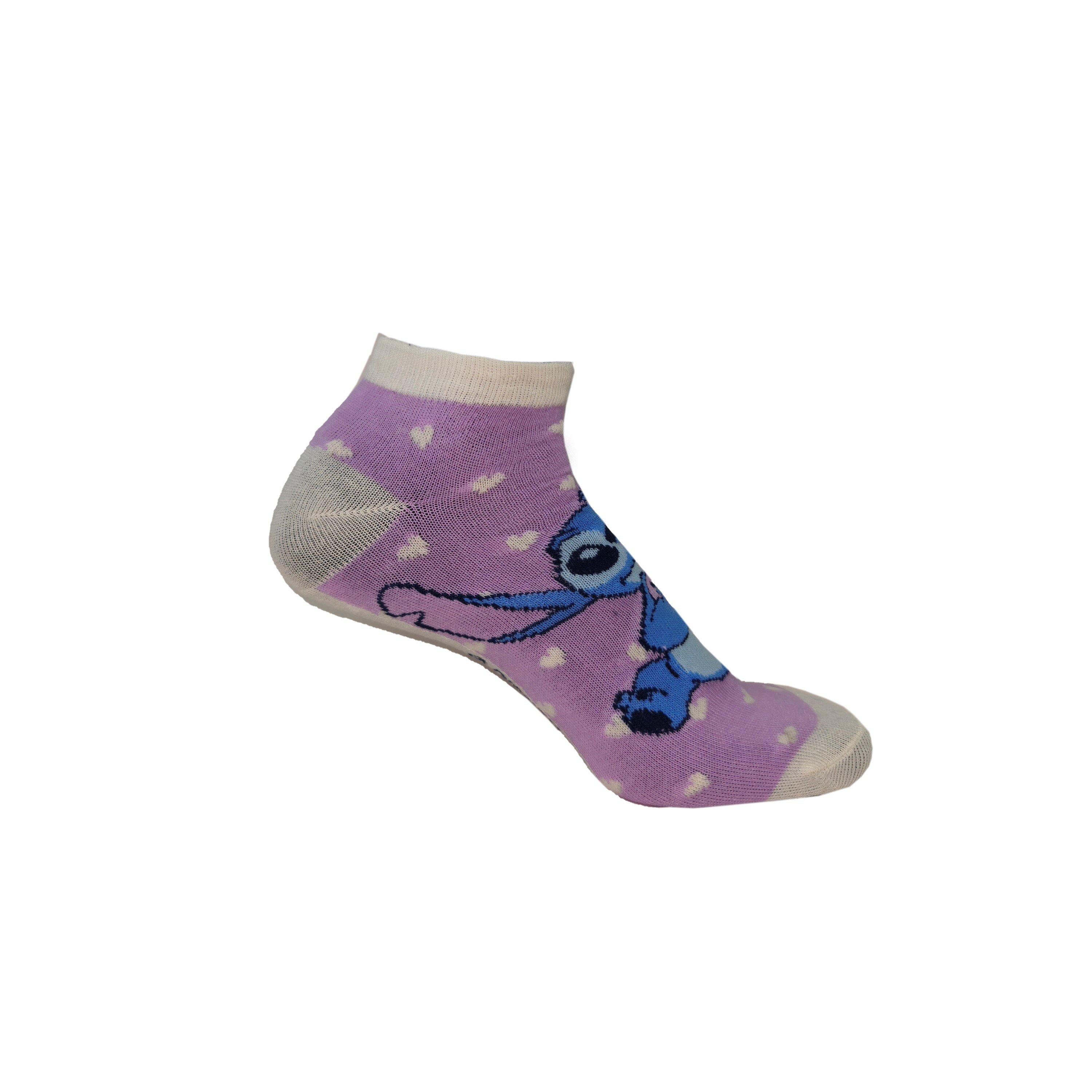 Character Womens 5 Pack Stitch Trainer Socks | Sports Direct