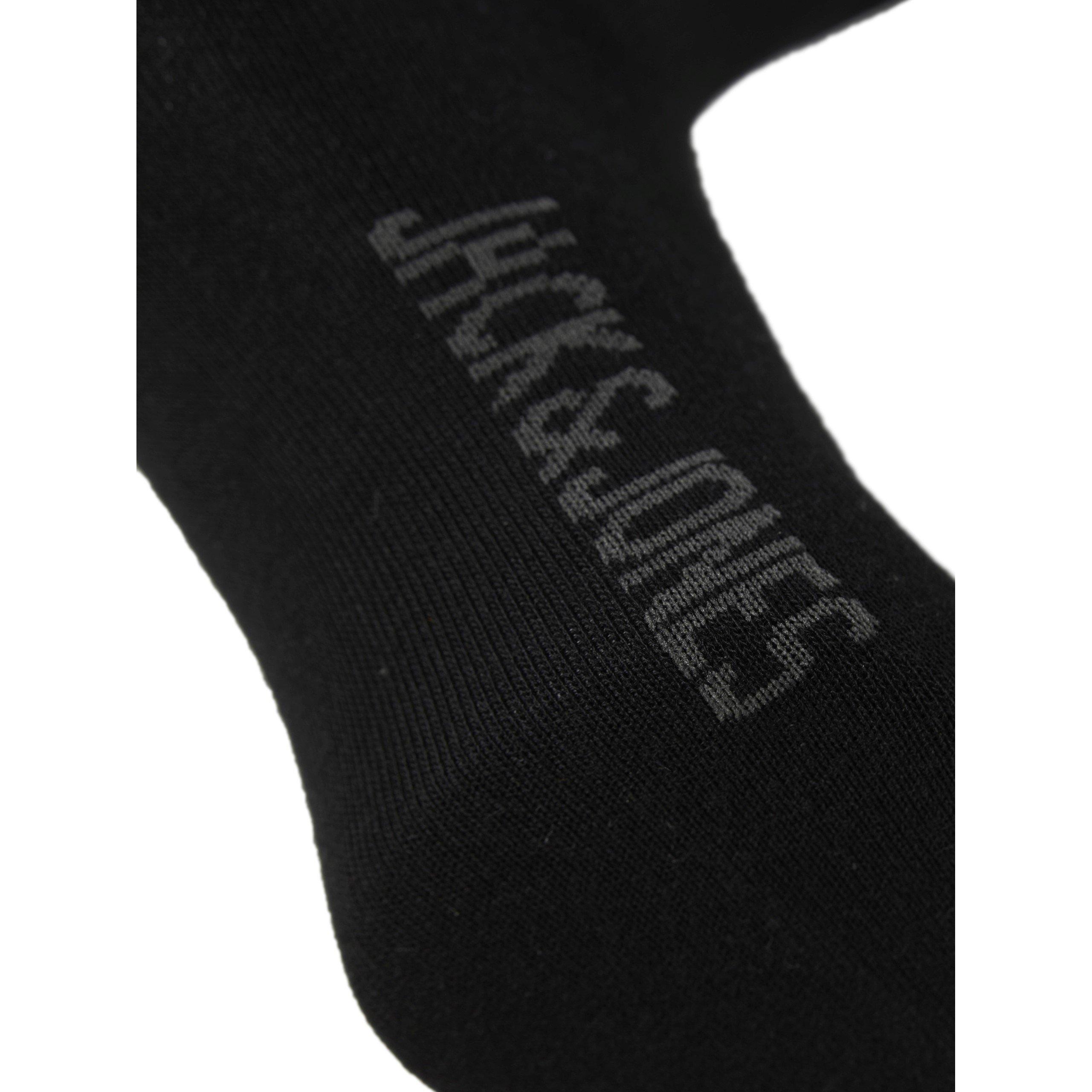 Jack and Jones | 5 Pack Black Socks Juniors | Crew Socks | USC