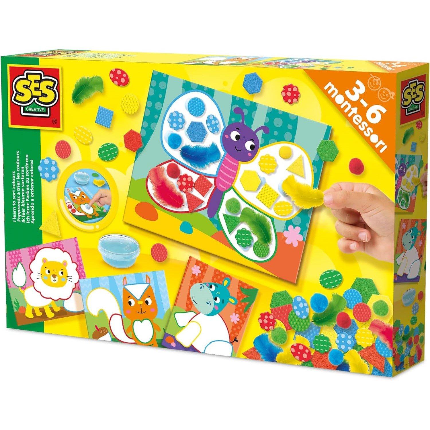 SES Creative Montessori - Sorting colours and materials | Sports Direct