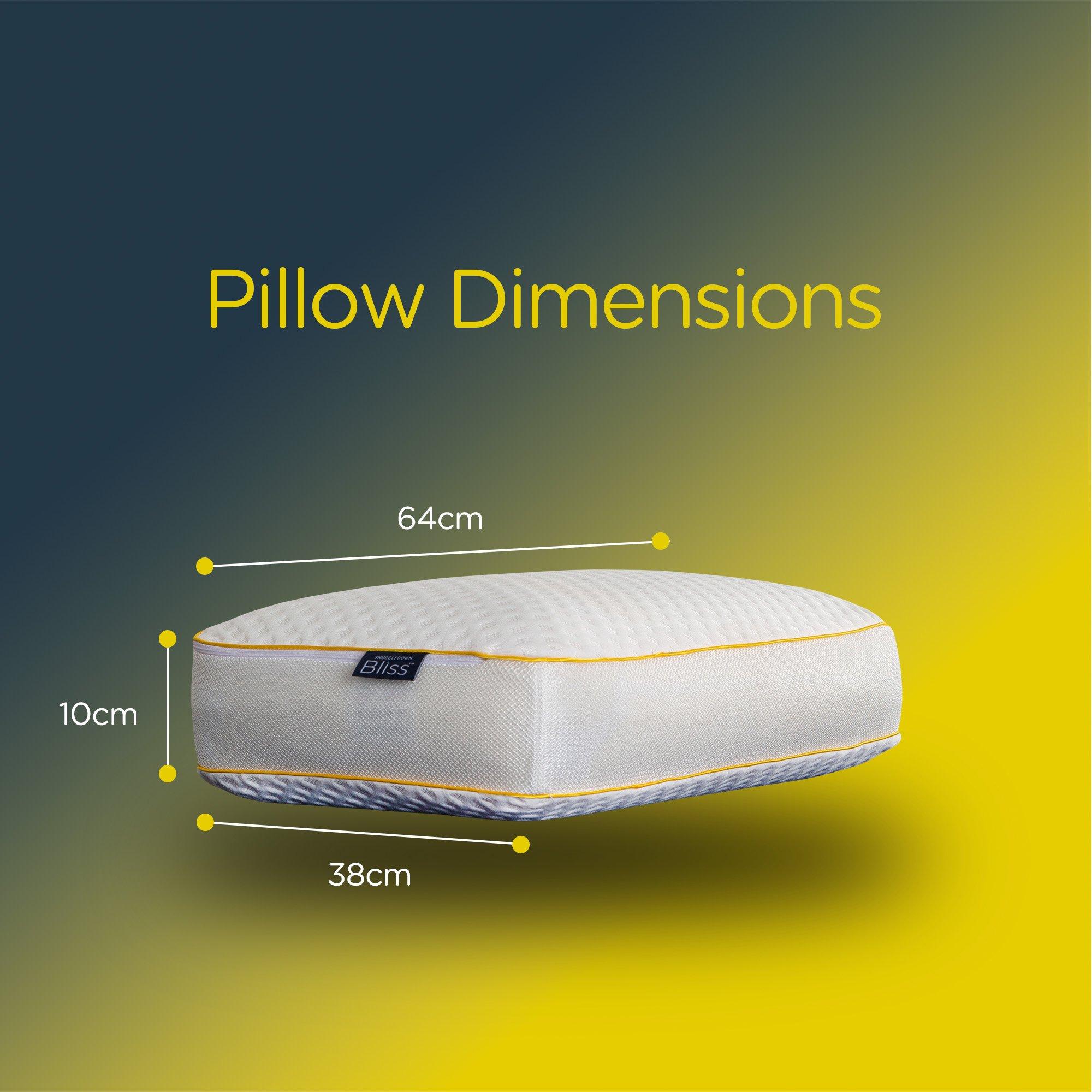 Snuggledown Bliss Memory Foam Supportive Pillows | FRASERS