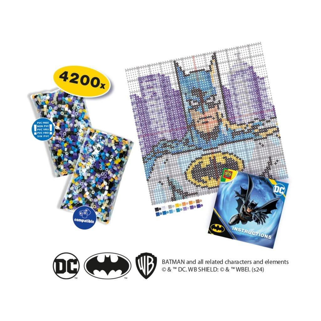 SES Creative DC Batman - Batman iron on beads colour mix | Sports Direct