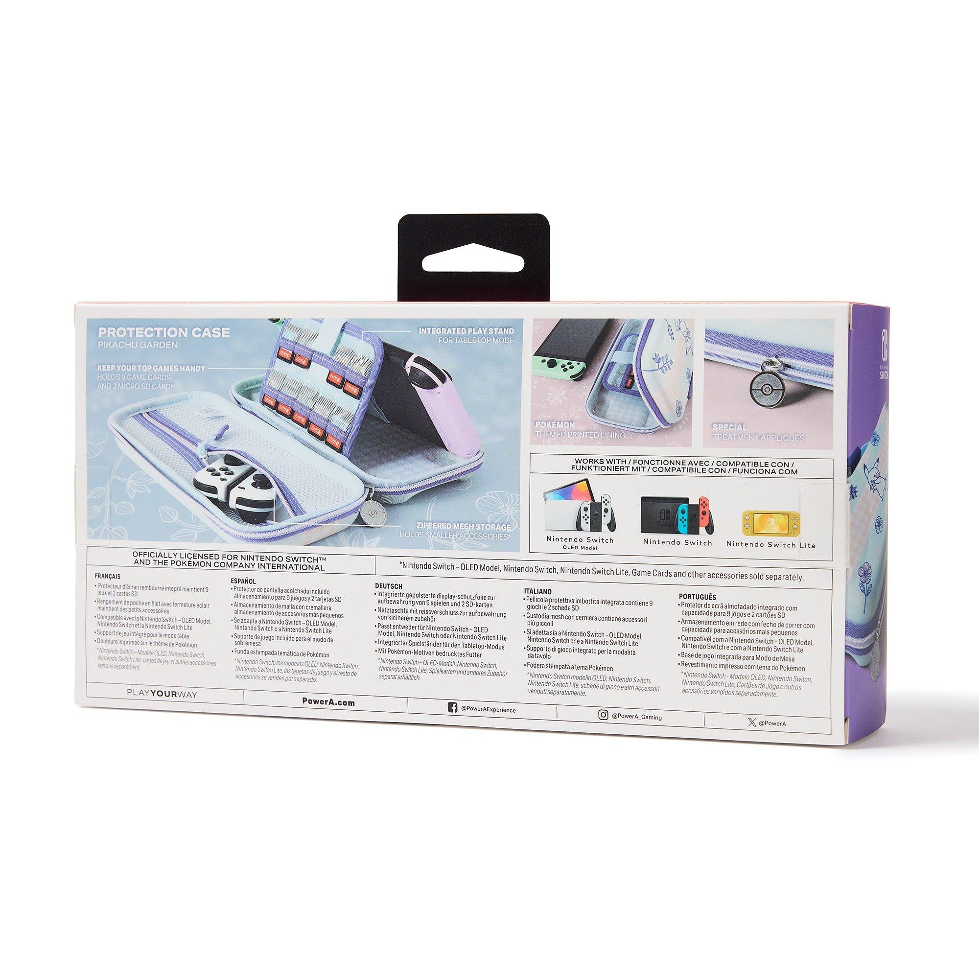 PowerA | GAME Switch Protection Case - Pikachu Garden | Cases | Sports ...
