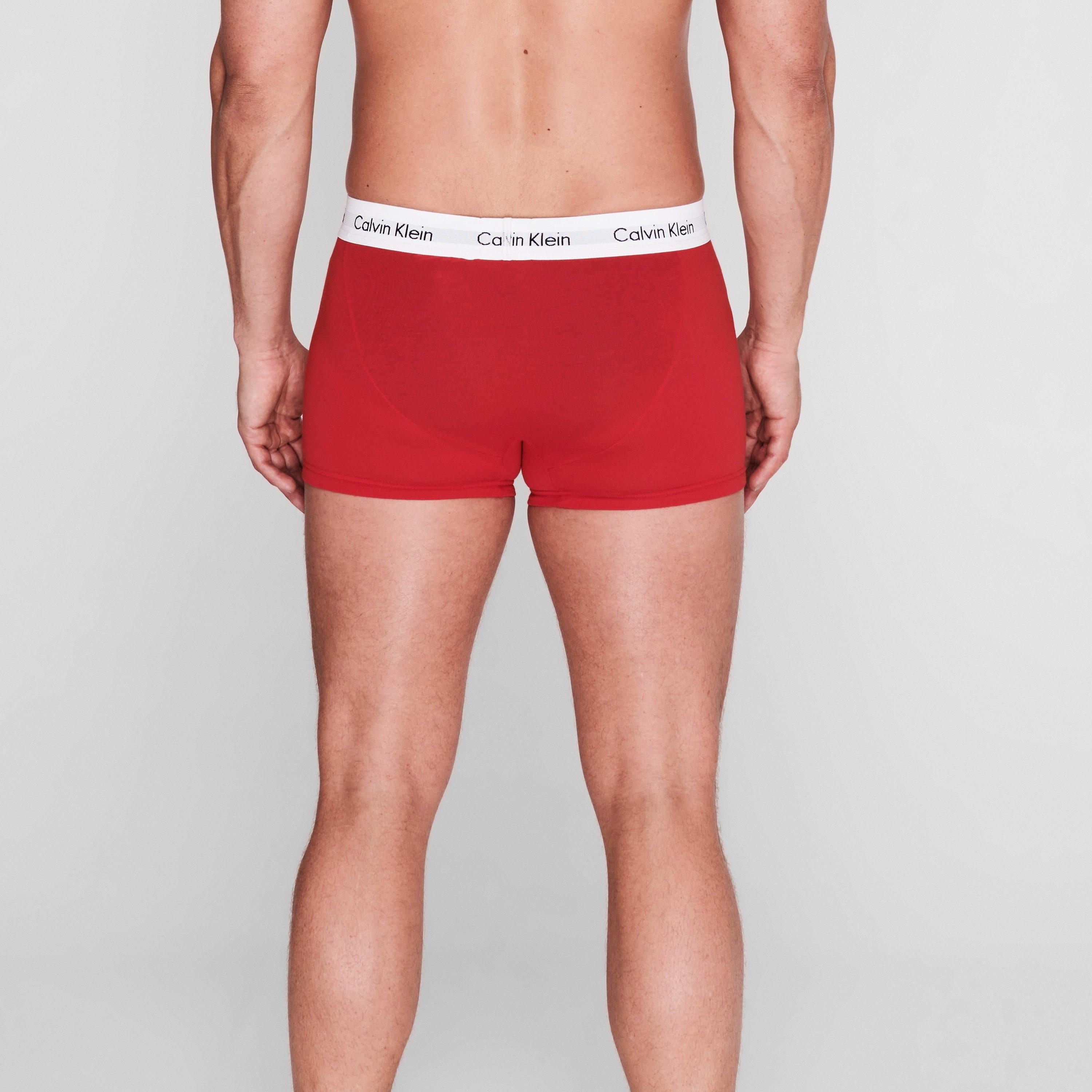 Calvin Klein Underwear Calvin 3 Pack Boxer Shorts Mens Trunks USC