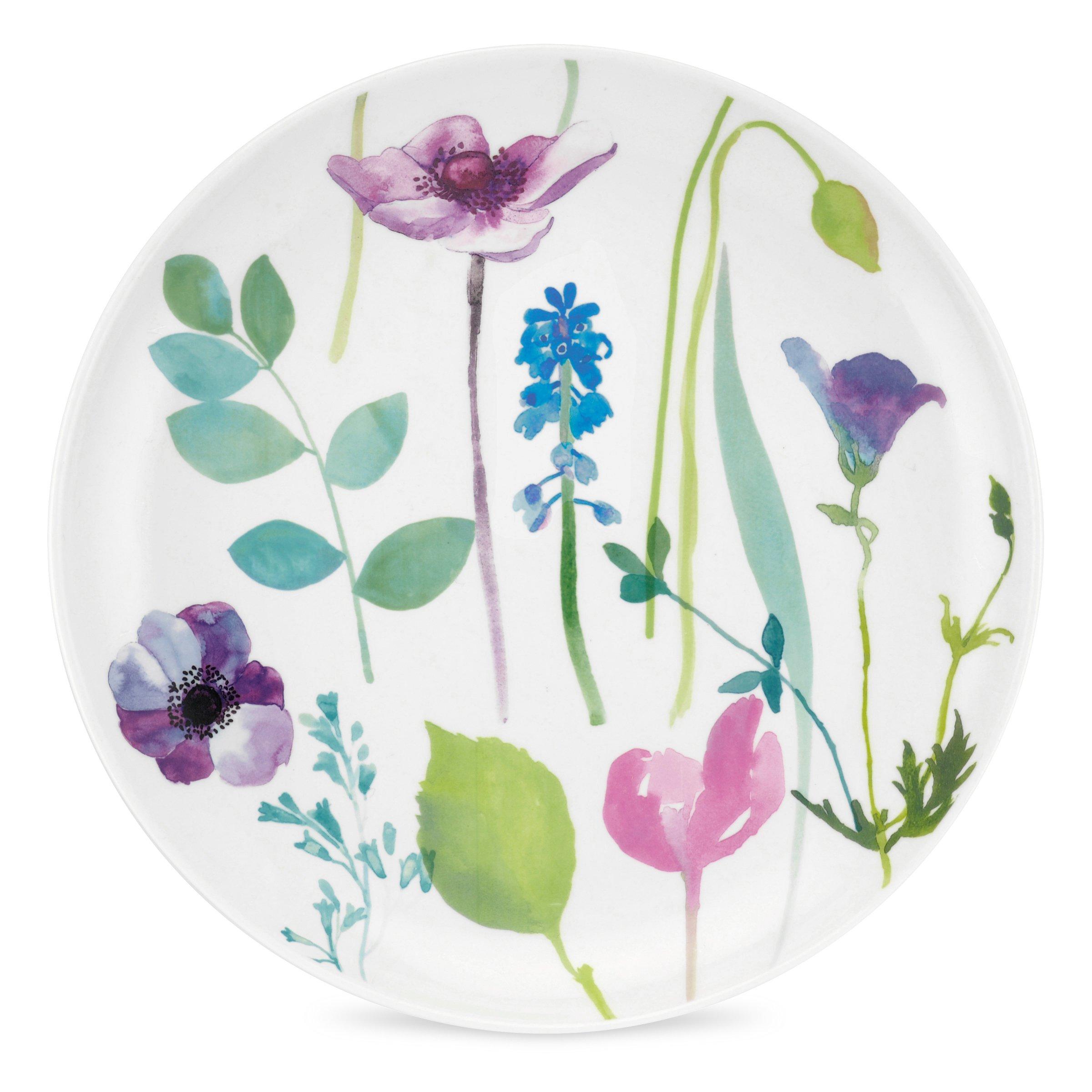 Portmeirion Water Garden | 22cm Plates Set of 4 | Plates | FRASERS