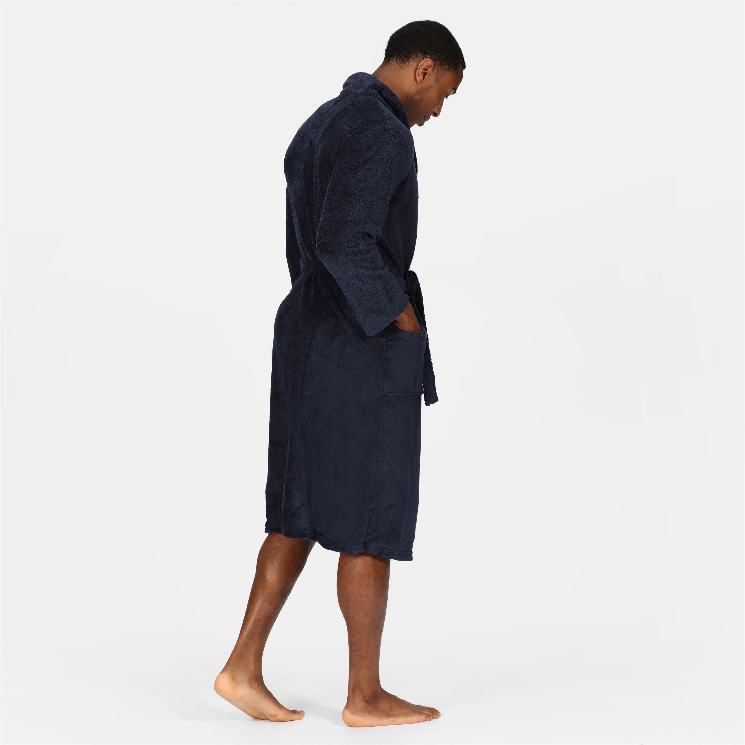 Ben Sherman | Randol Long Sleeve Belted Fleece Dressing Gown | Fluffy ...