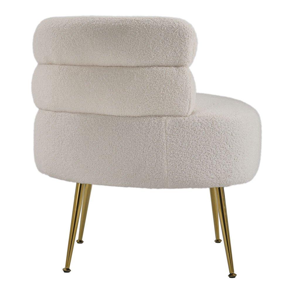 Kabinet UK | Curved Upholstered Single Sofa Accent Chair | Accent ...