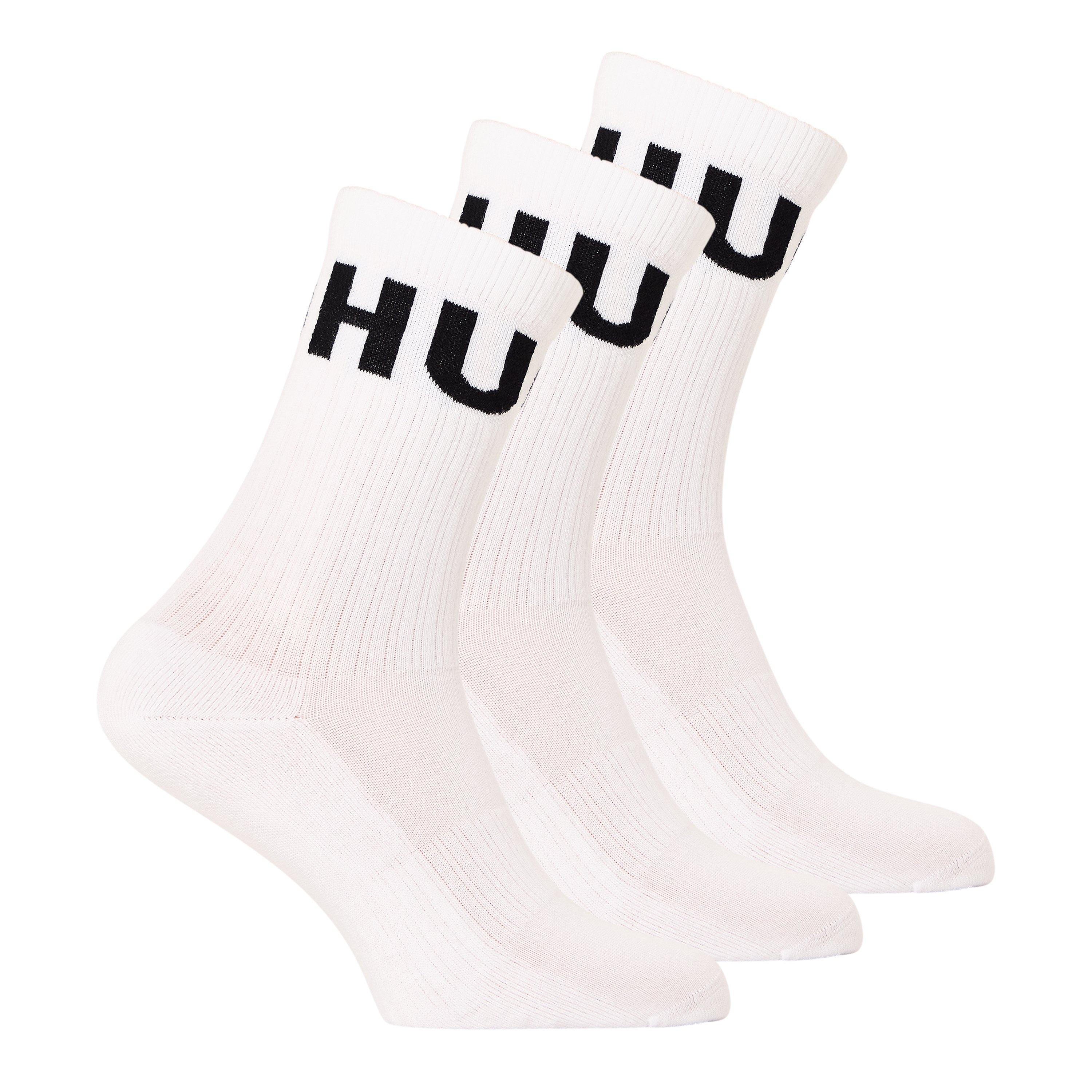 Hugo Men's Qs Iconic Cc Trainer Ankle Socks | USC