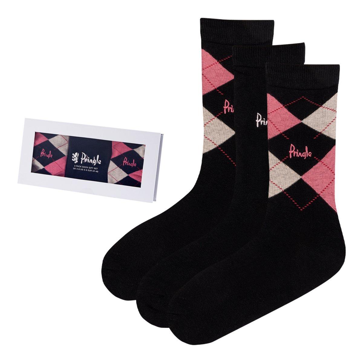 Pringle | 3 Pack Socks | Crew Socks | FRASERS