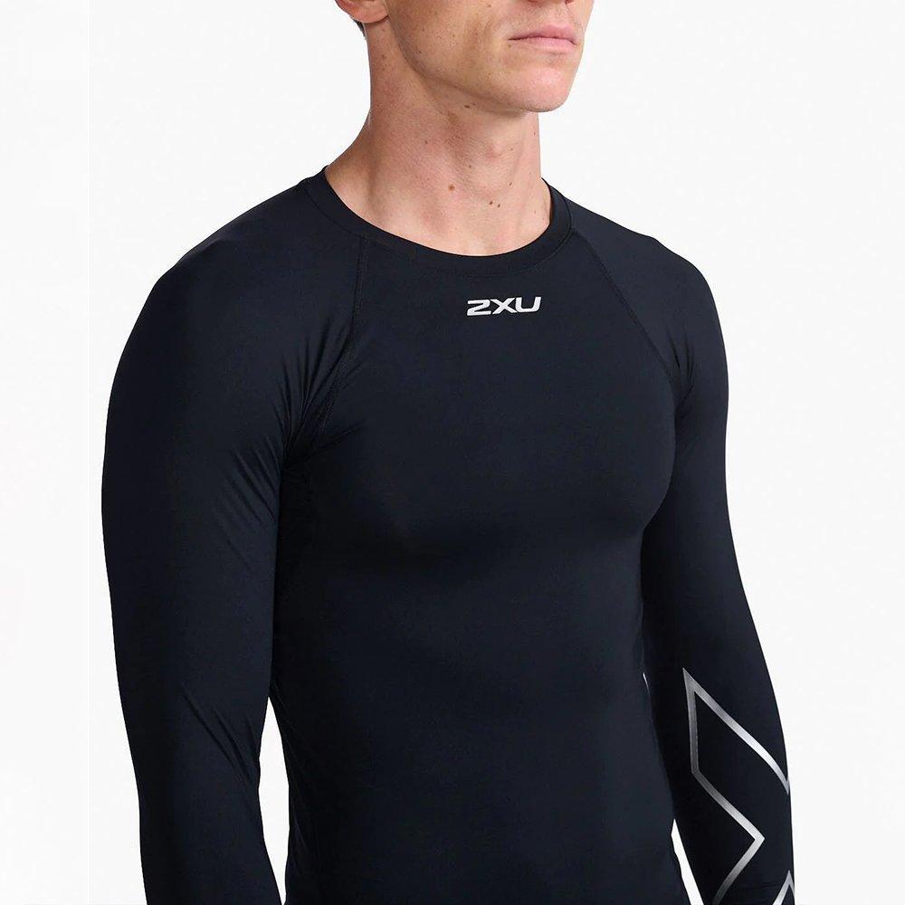 2XU | Core Compression Mens Base Layer Long Sleeve Top | Baselayer Tops ...