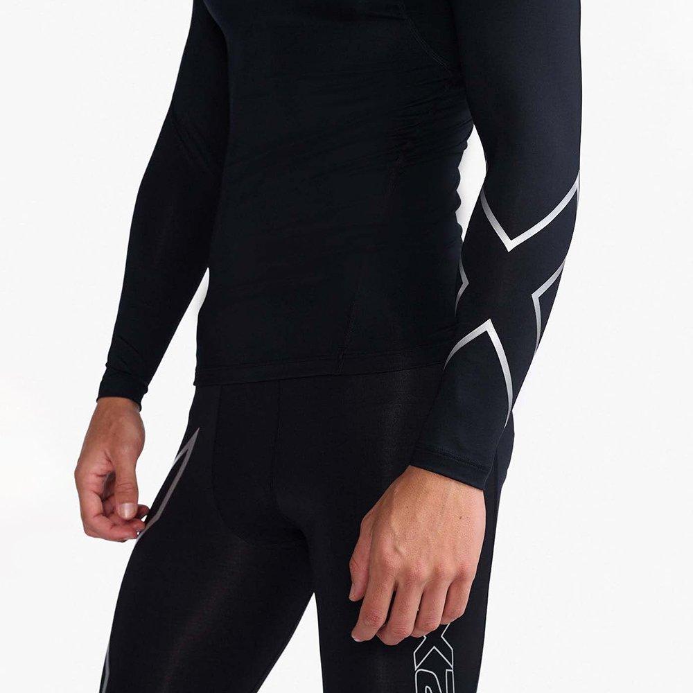 2XU | Core Compression Mens Base Layer Long Sleeve Top | Baselayer Tops ...