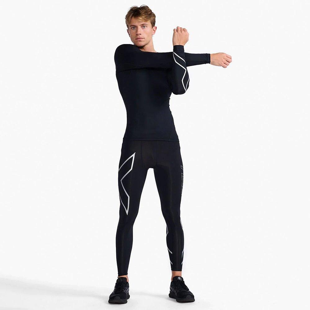 2XU | Core Compression Mens Base Layer Long Sleeve Top | Baselayer Tops ...