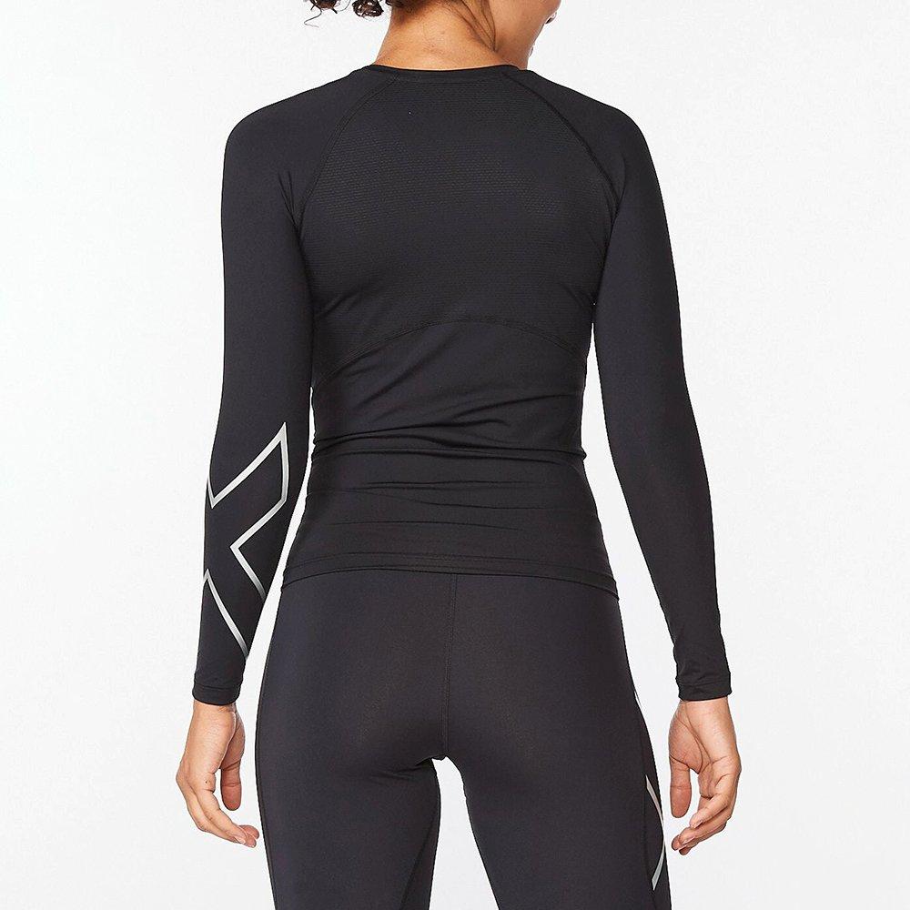 2XU | Core Compression Womens Base Layer Long Sleeve Top | Baselayer ...