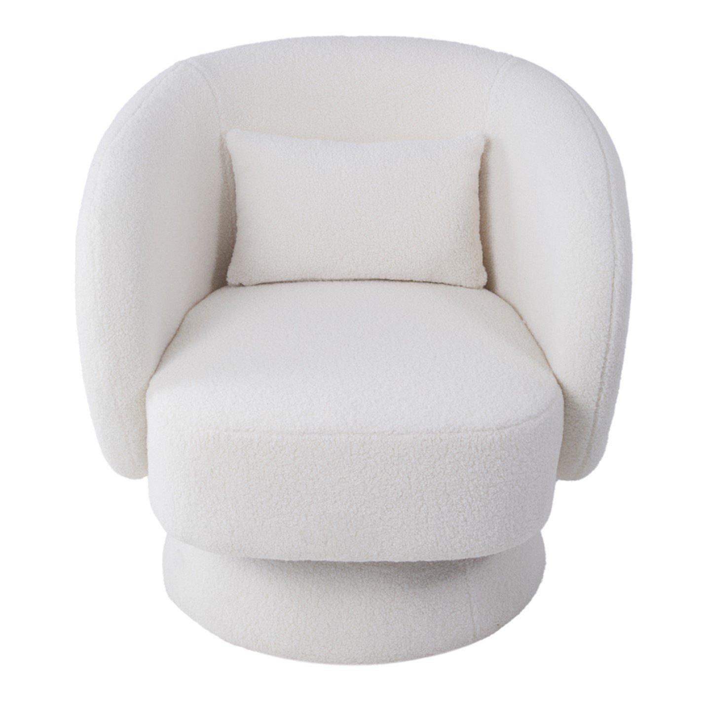 Kabinet UK | Upholstered Swivel Chair with Pillow | Accent Chairs | FRASERS