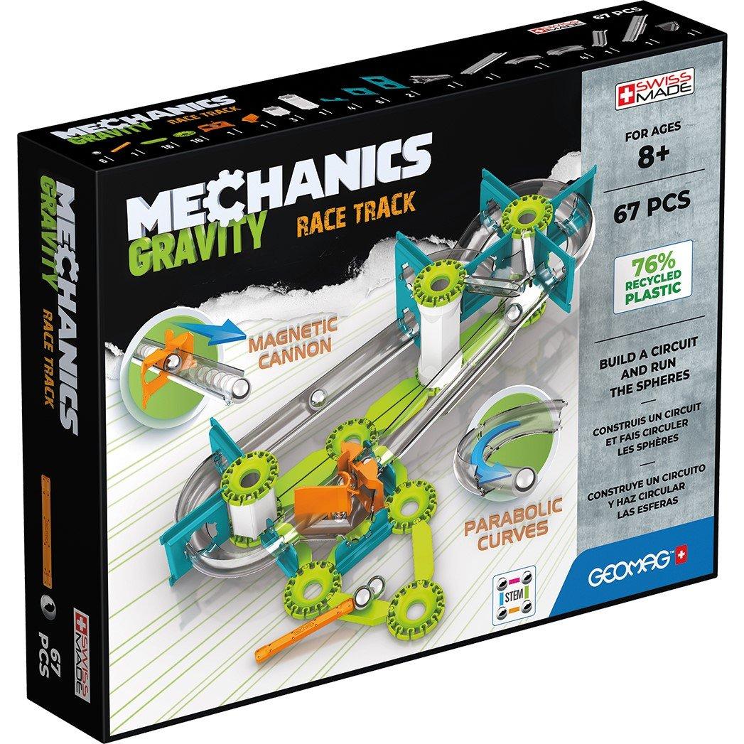 GEOMAG Mechanics Gravity Magnetic Race Track - 67 Pieces | Sports Direct
