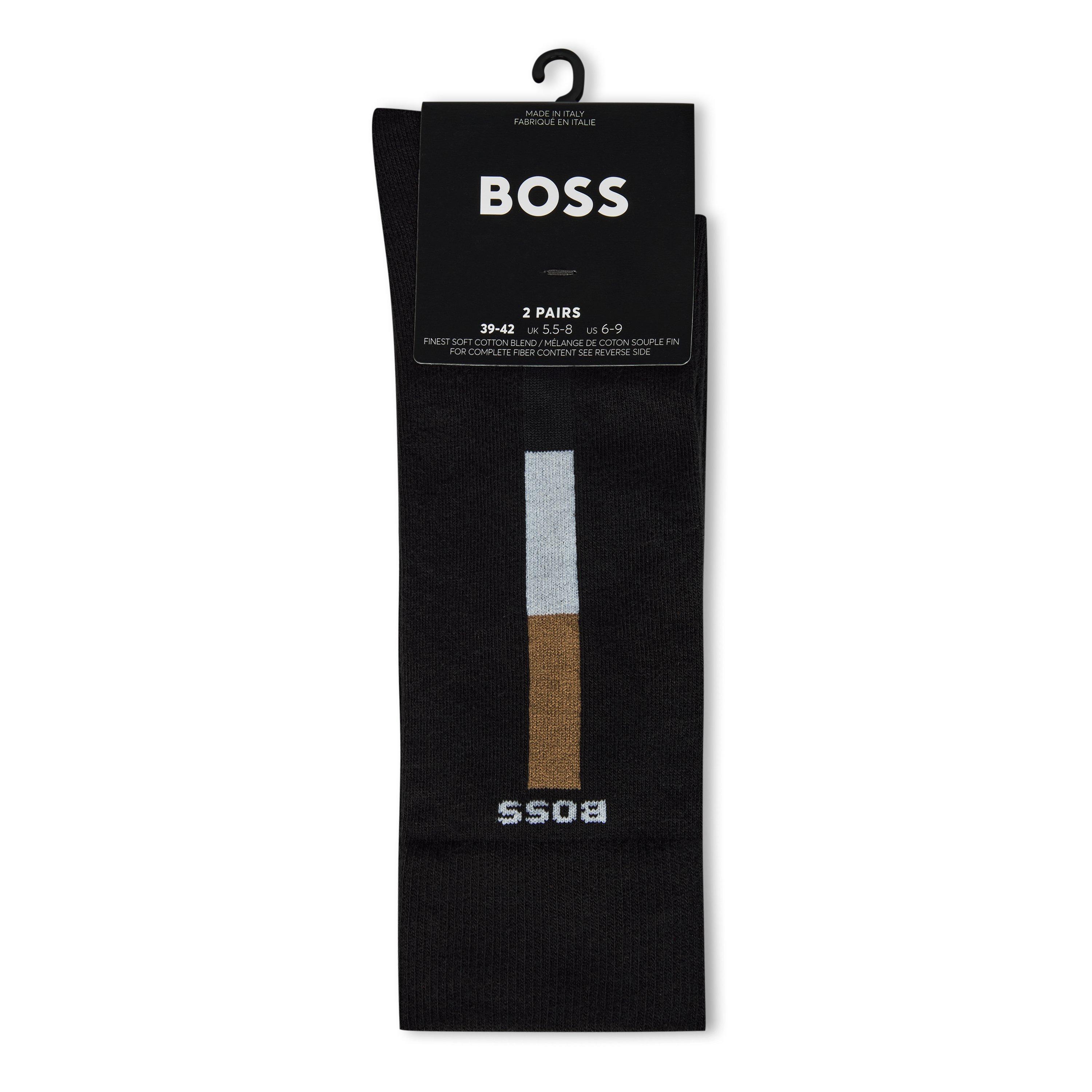 Boss Bodywear Men's Iconic Stripe Crew Socks | Flannels