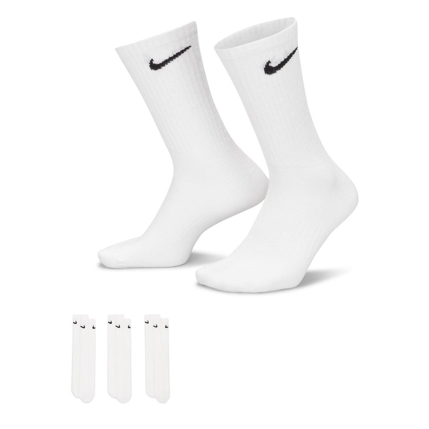 Nike Everyday Lightweight Mens Training Crew Socks 3 Pairs | Sports ...