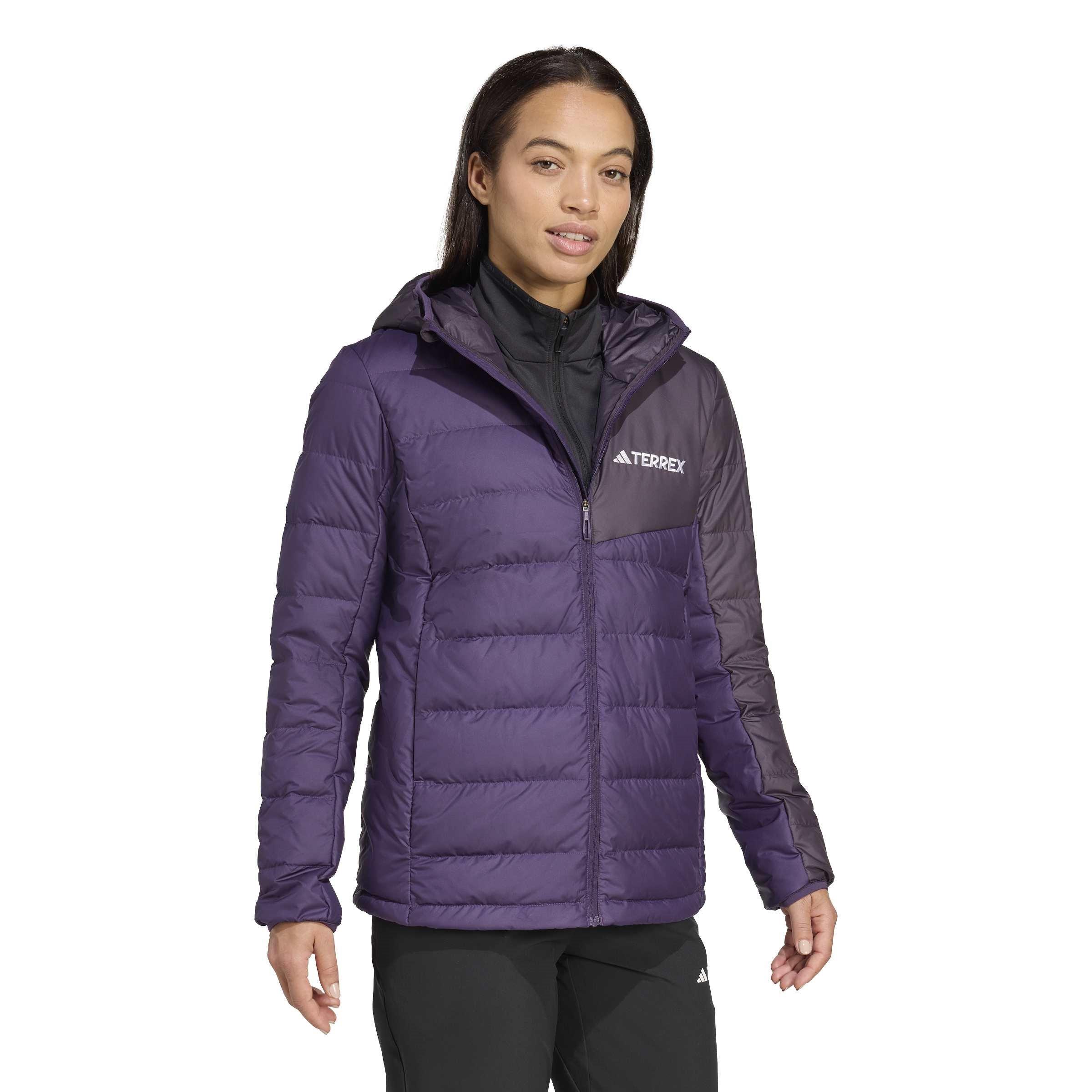 adidas Women's Terrex Multi Light CLIMAWARM Hooded Down Jacket | Sports ...