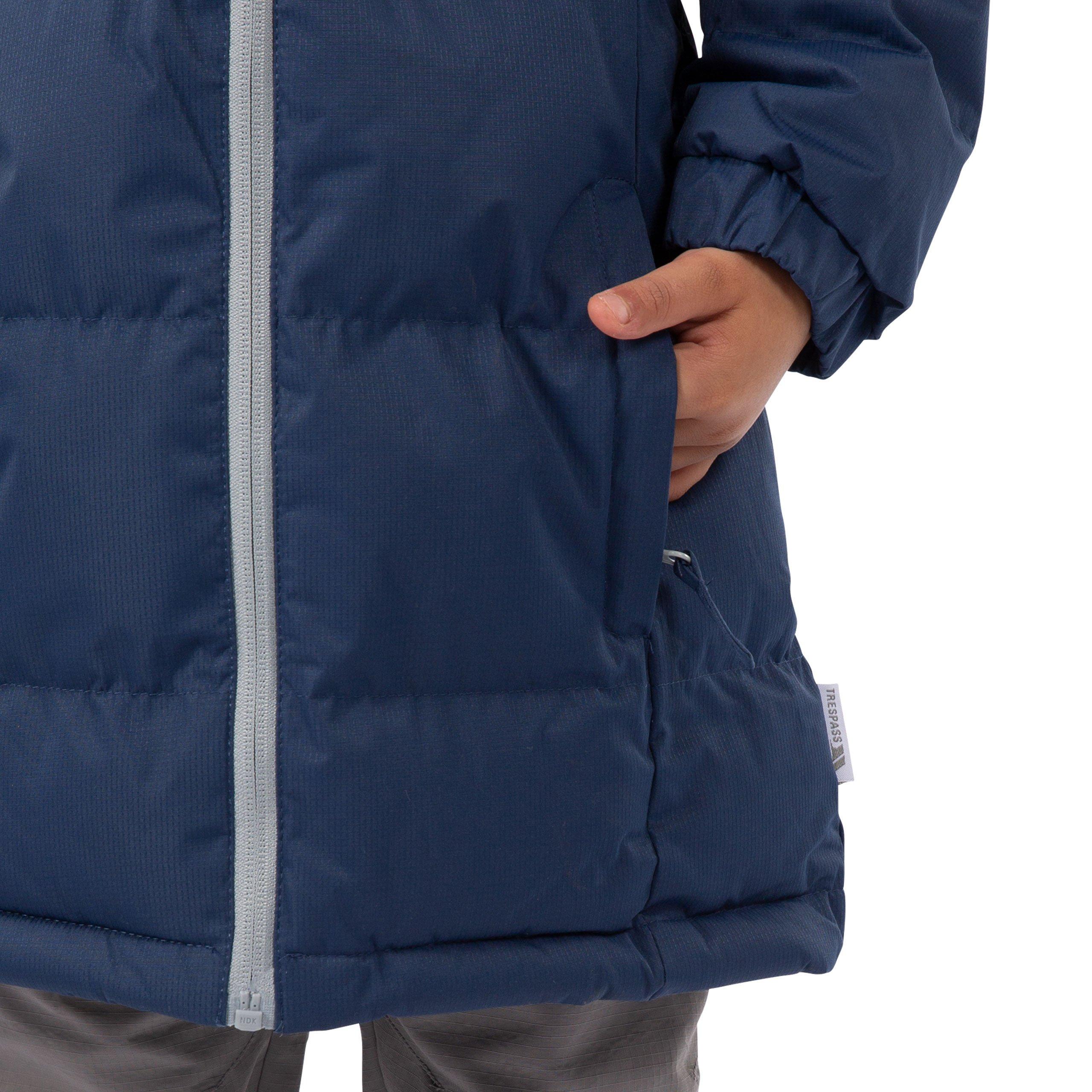 Trespass | Tiffy Long Padded Jacket Childrens | Insulated Jackets ...