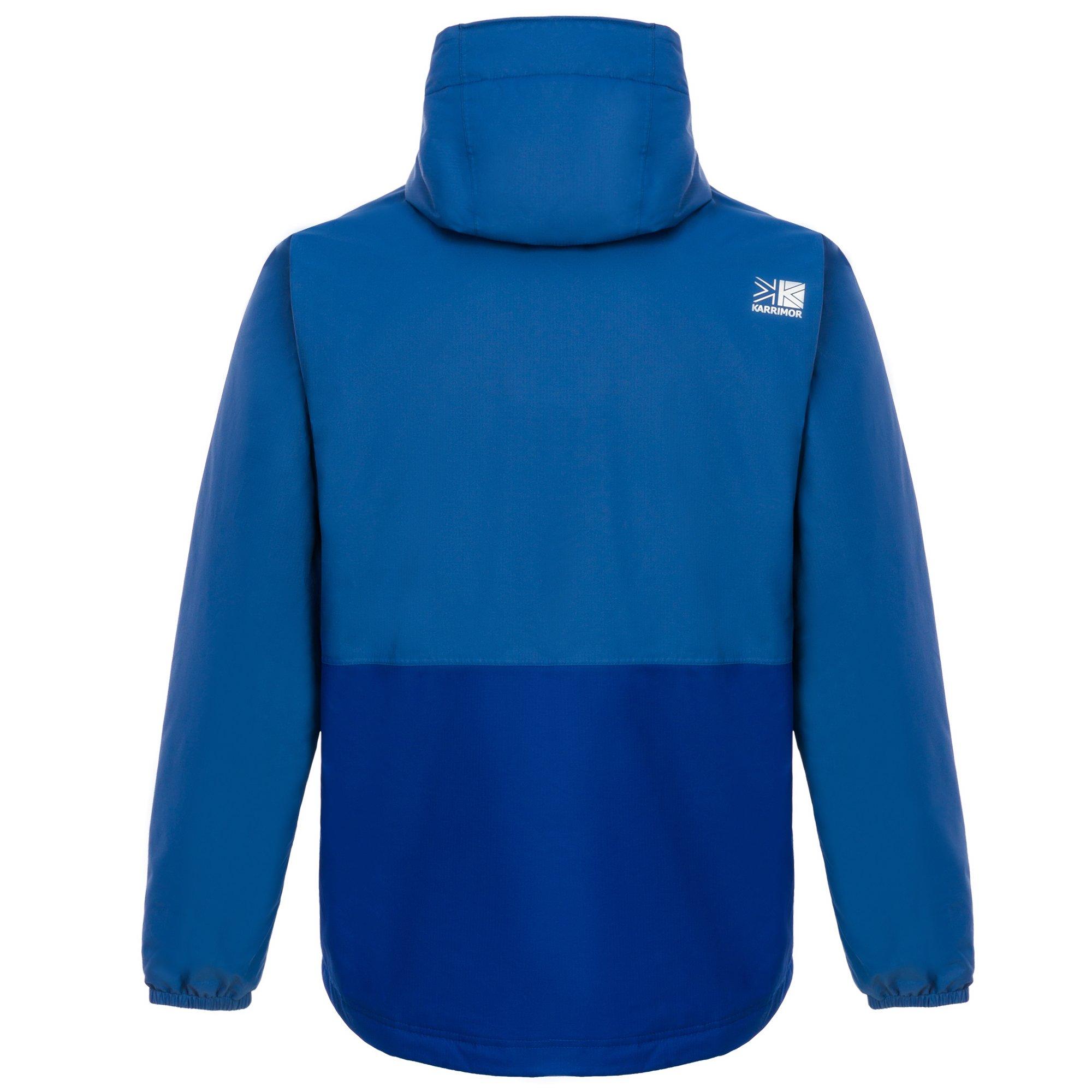 Karrimor Men's Half Zip Windproof Hooded Long Sleeve Softshell Jacket ...