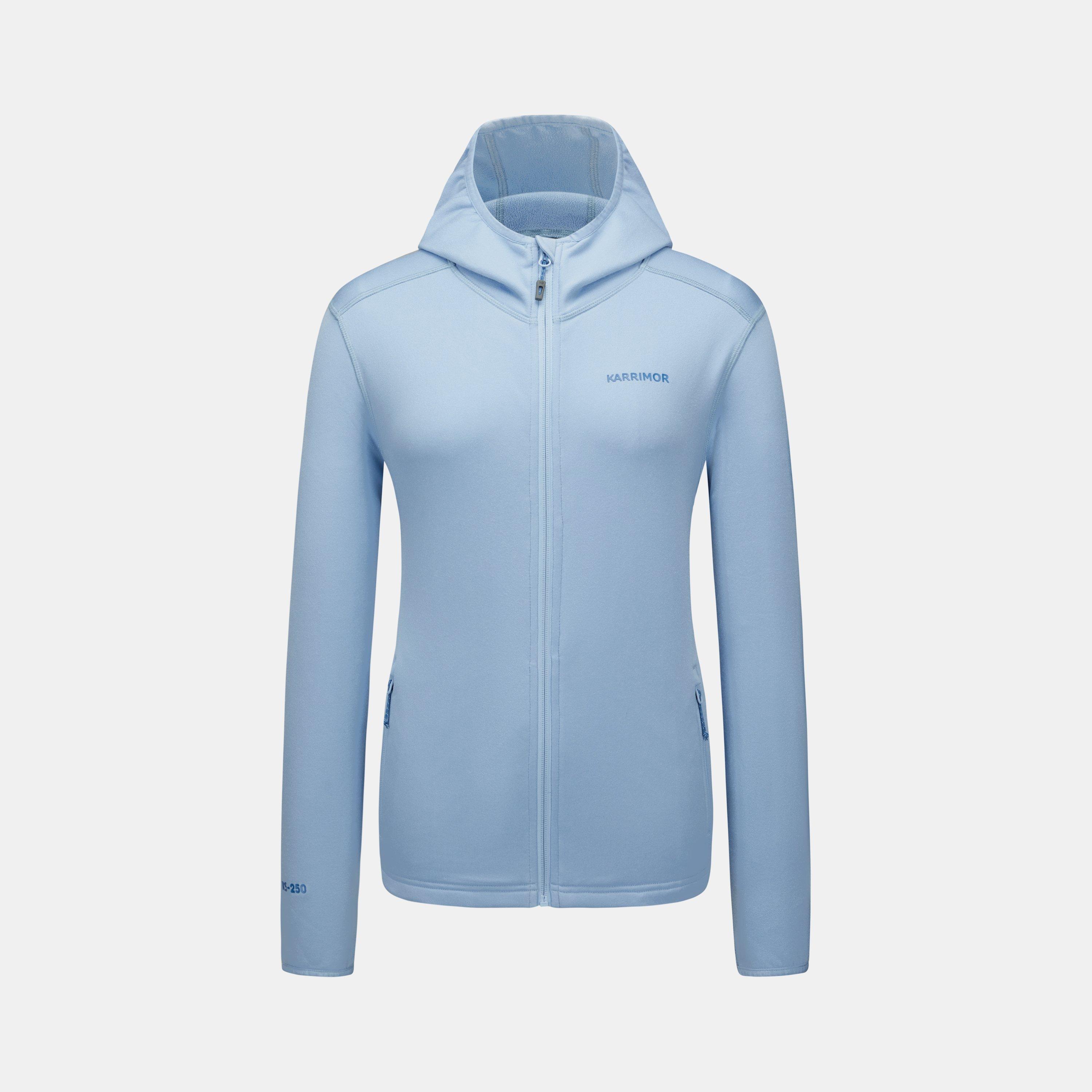 Karrimor | Helium Power Stretch Fleece Jacket Womens | Full Zip Fleece ...