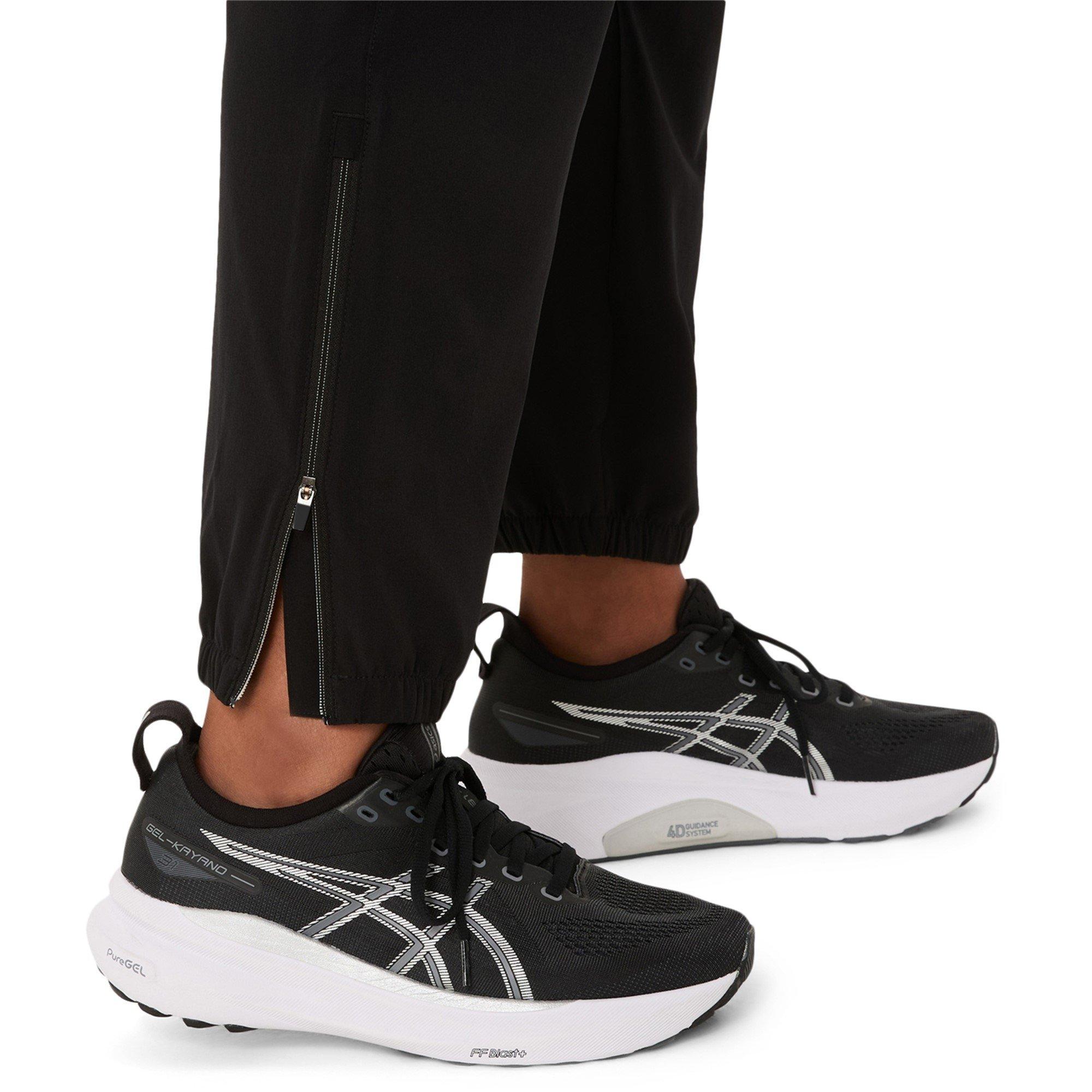 Asics | Silver Woven Pant Womens | Performance Tracksuit Bottoms ...