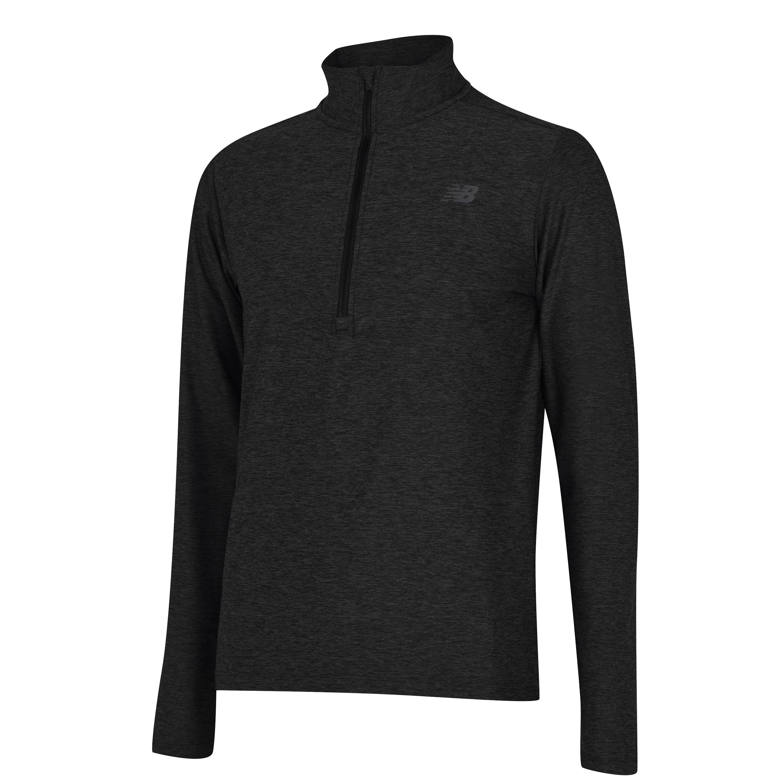 New Balance 1/4 Zip Running Top Mens | Sports Direct