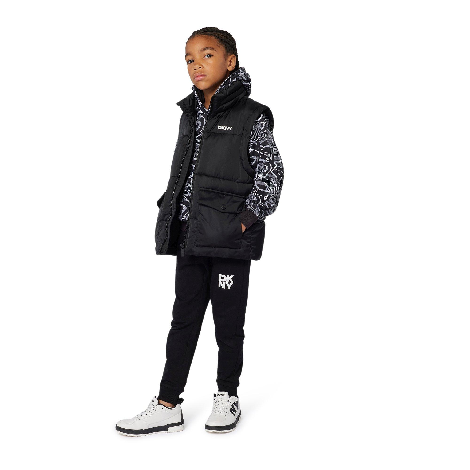 DKNY Kids' Logo Closed Hem Jersey Joggers | USC