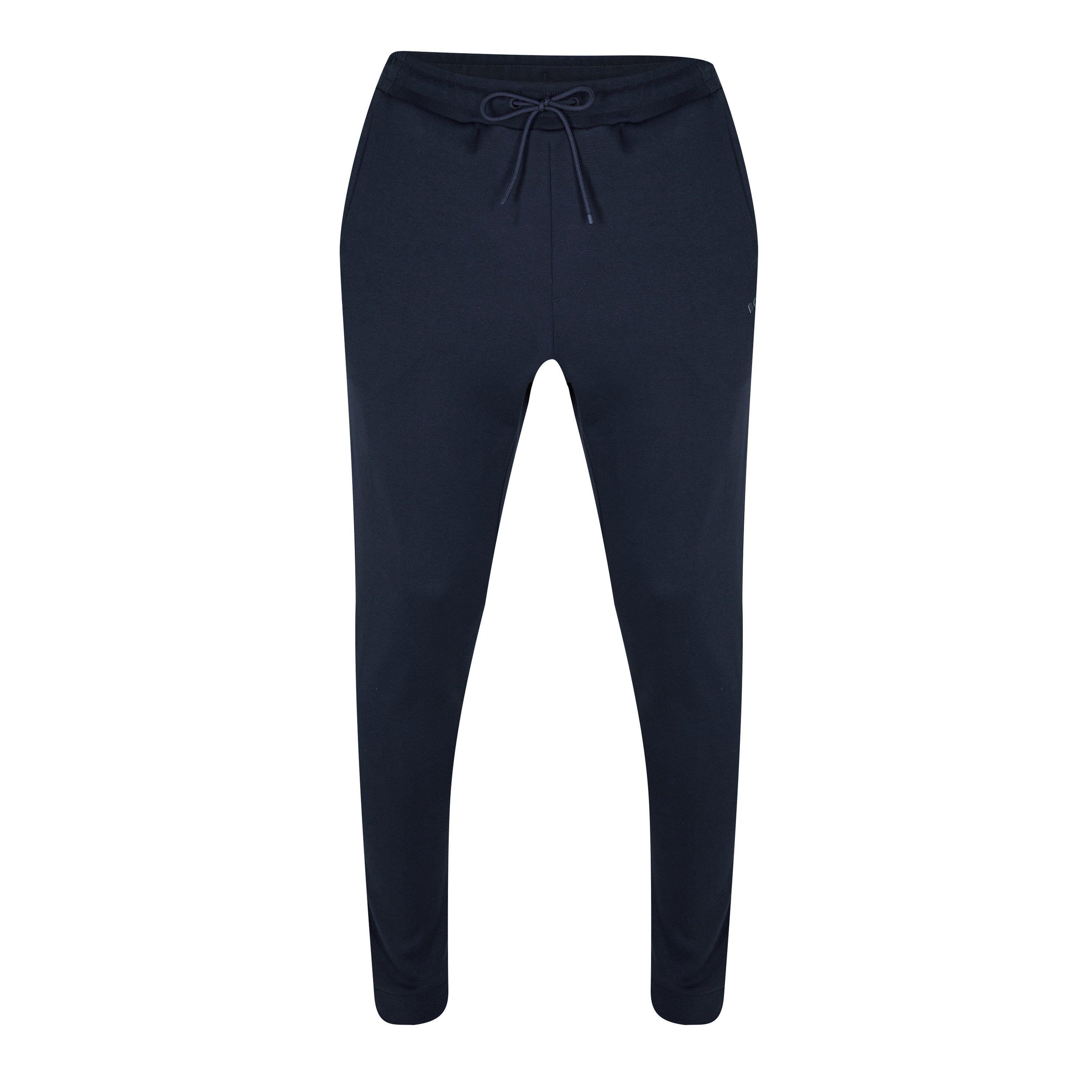 Boss | Men's HadikoCurve Jog Rubberised Logo Jogging Bottoms | Closed ...