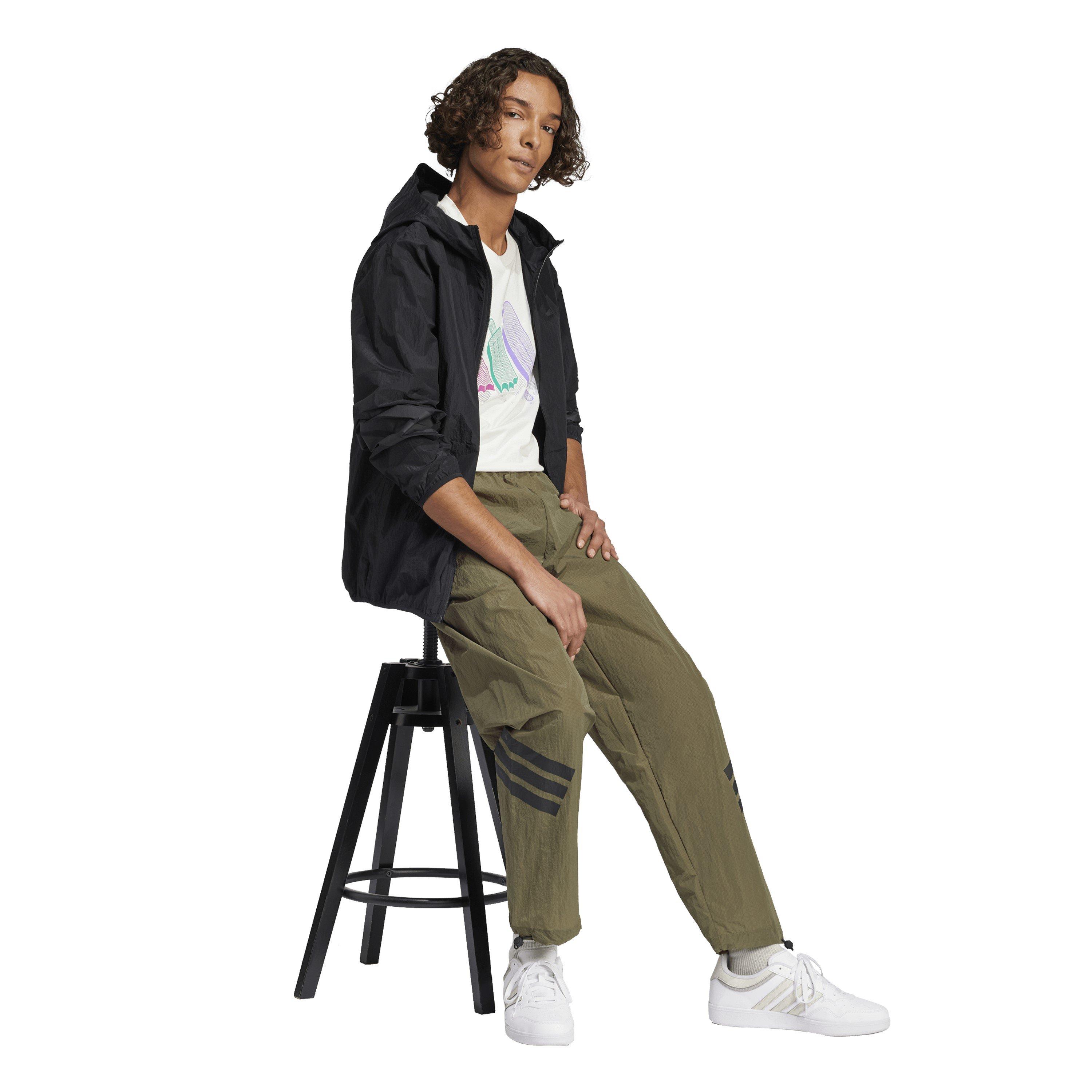 adidas Men's Future Icons Ripstop WIND.RDY Open Hem Woven Tracksuit ...