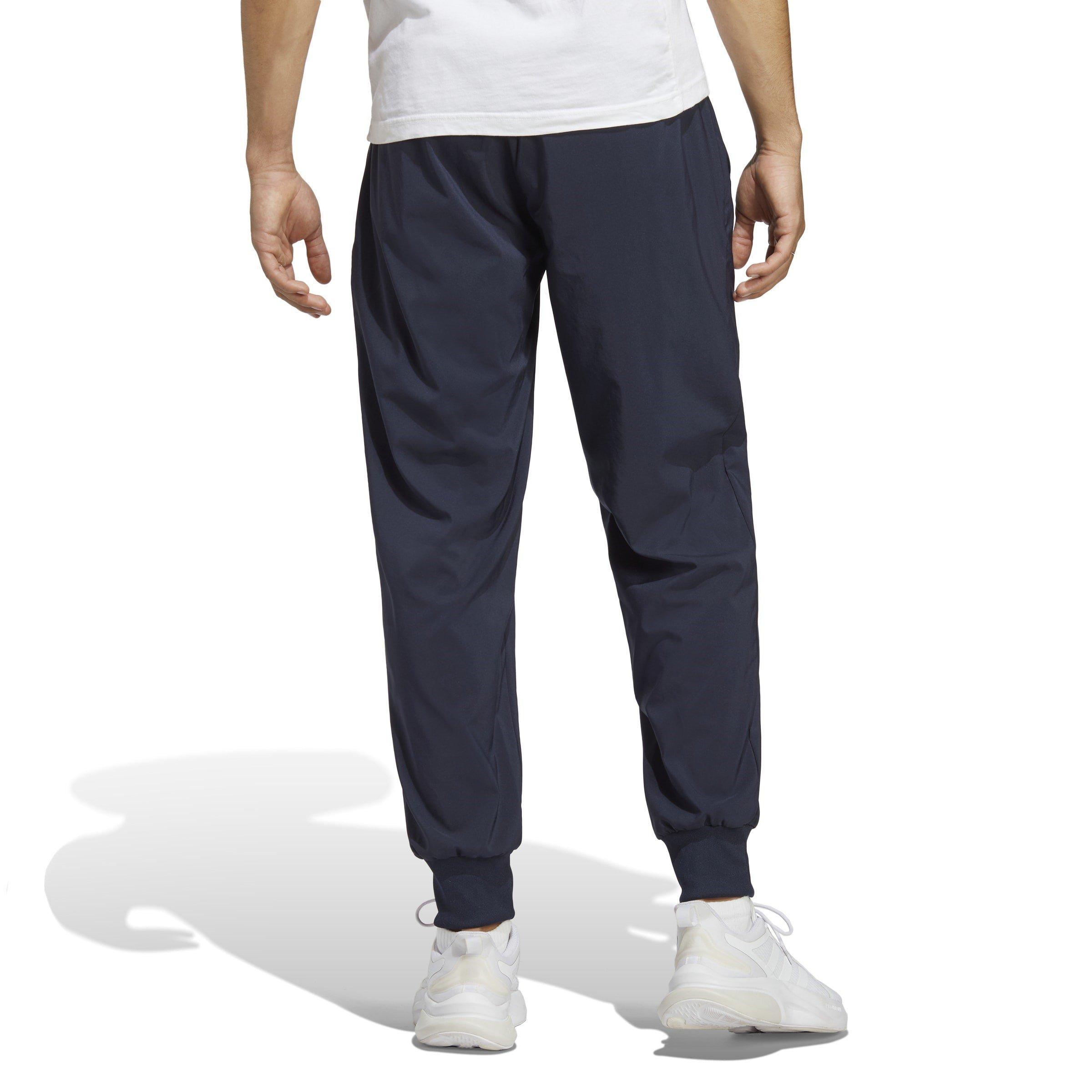 adidas | Essentials Stanford Mens Tapered Cuff Pants | Closed Hem Woven ...