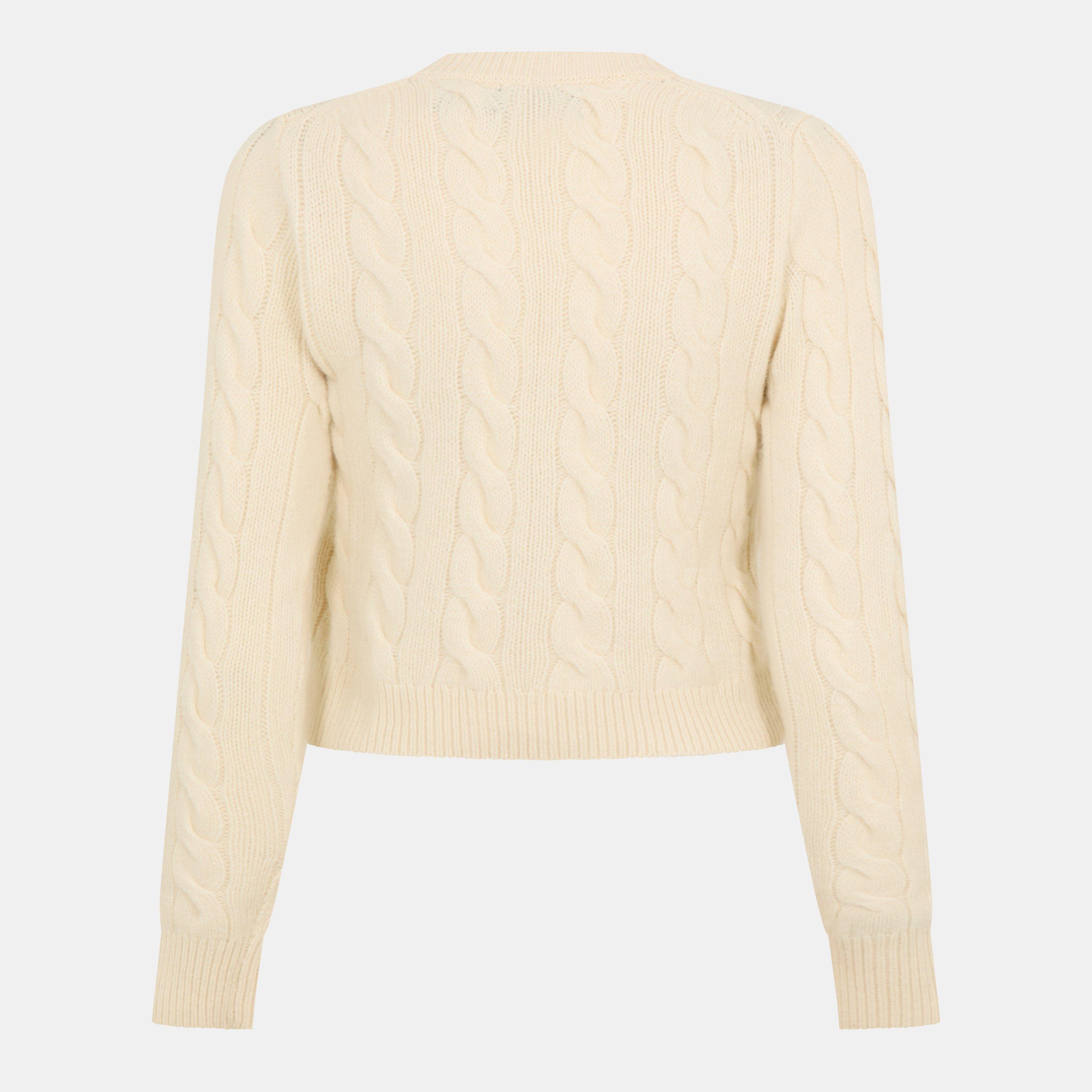 Polo Ralph Lauren | Women's Cable Knit Button Front Cardigan ...