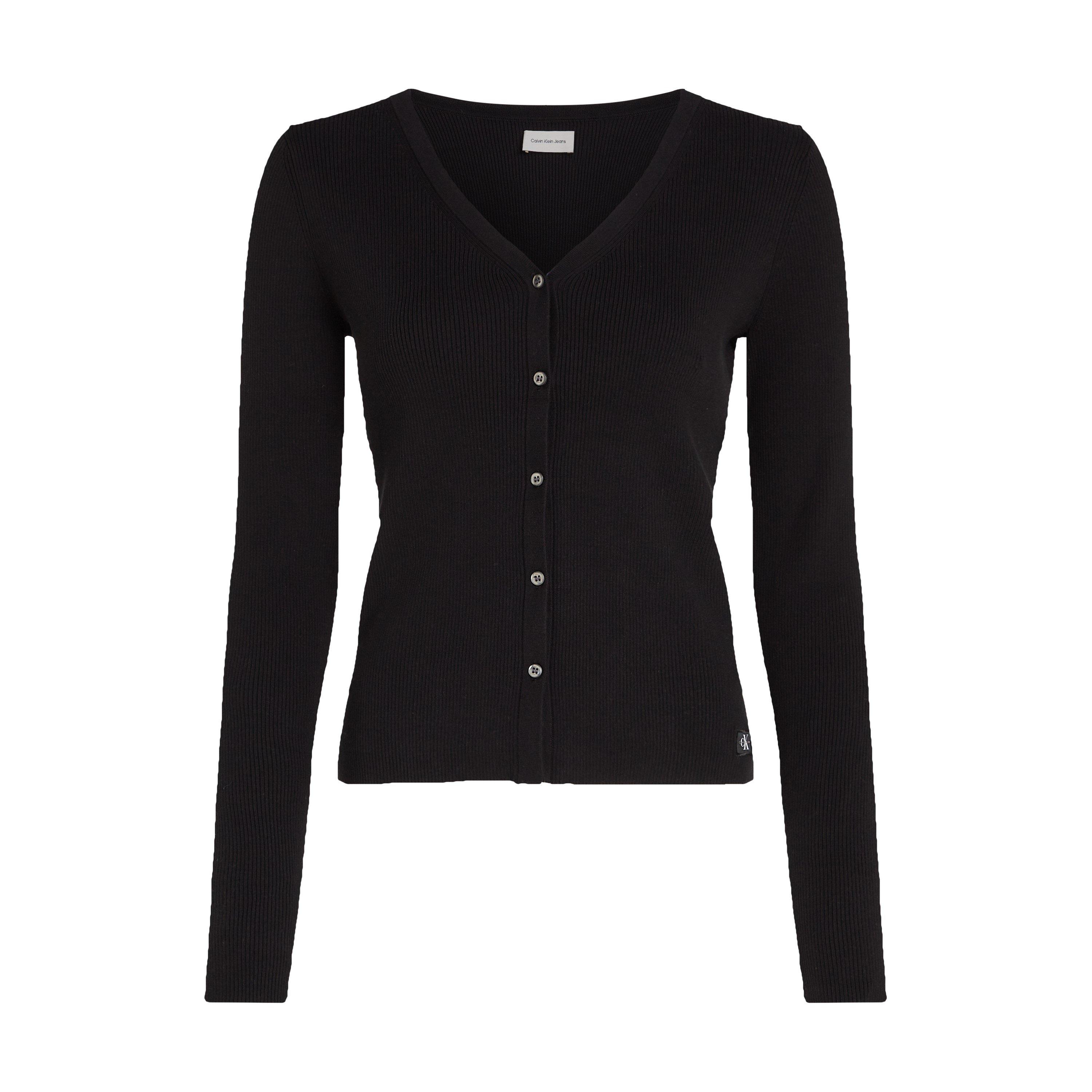 Calvin Klein Jeans | WOVEN LABEL SWEATER CARDIGAN | Cardigans | USC