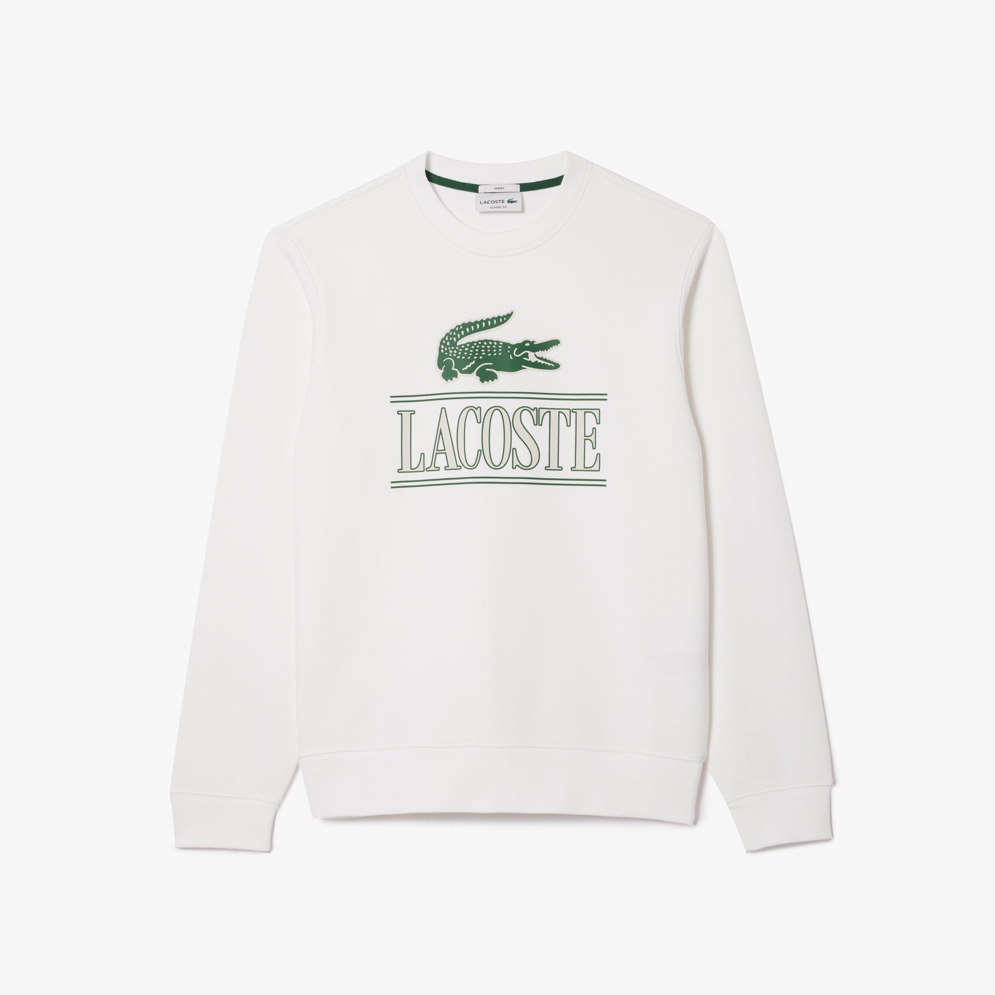 Lacoste white crocodile logo store