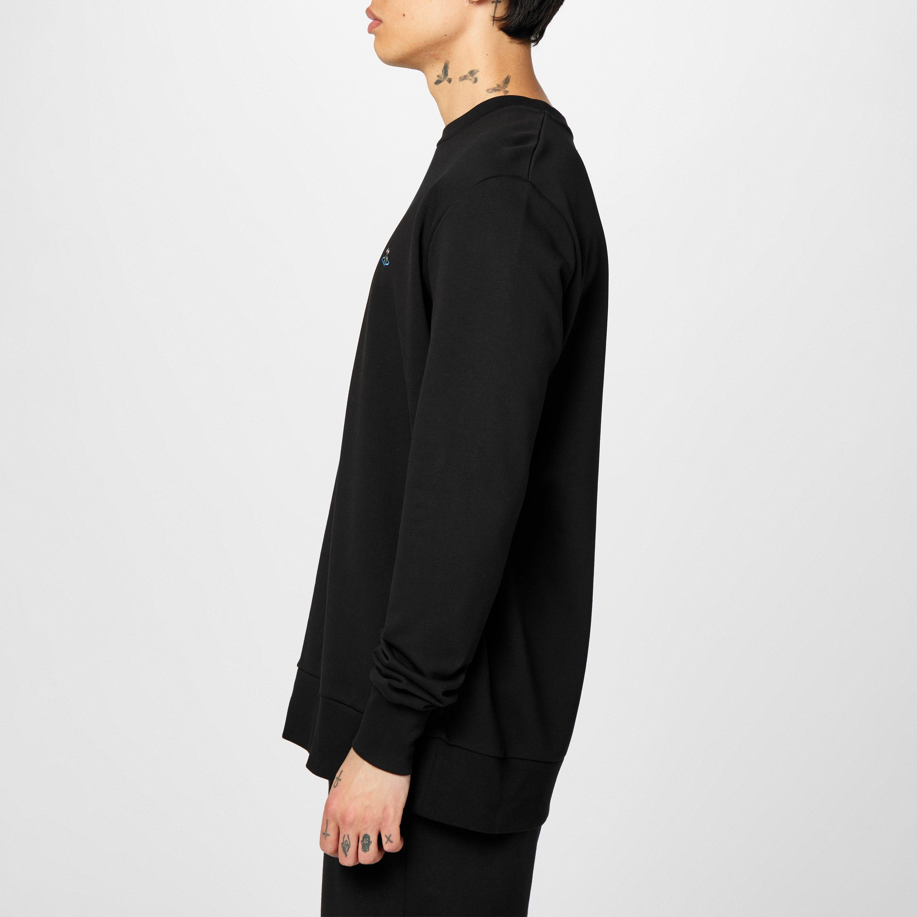 Vivienne Westwood | Men's Logo Cotton Orb Crew Neck Sweatshirt | Crew ...