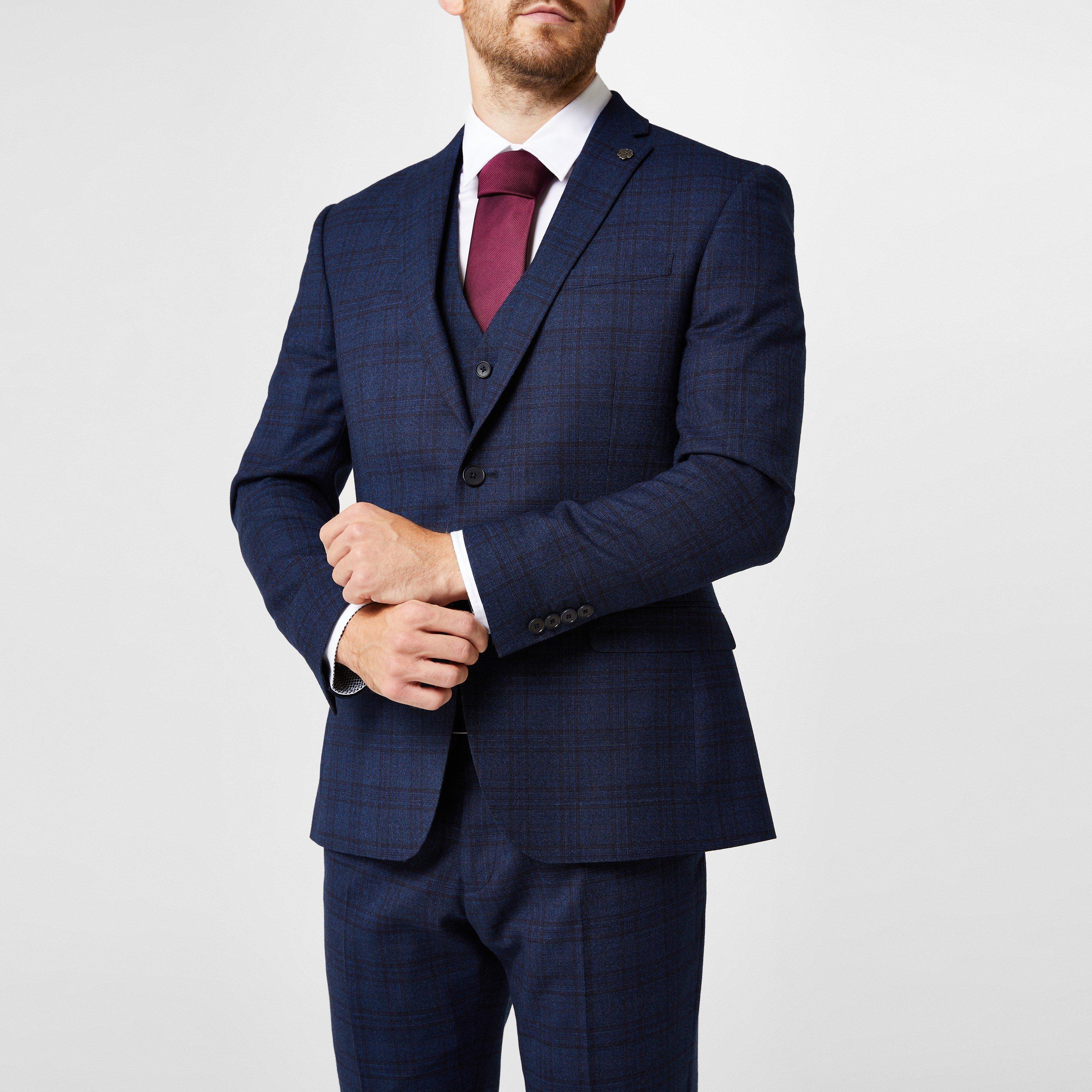Ted Baker Tailoring | Men's Munro Check Suit Jacket | Suit Jackets ...
