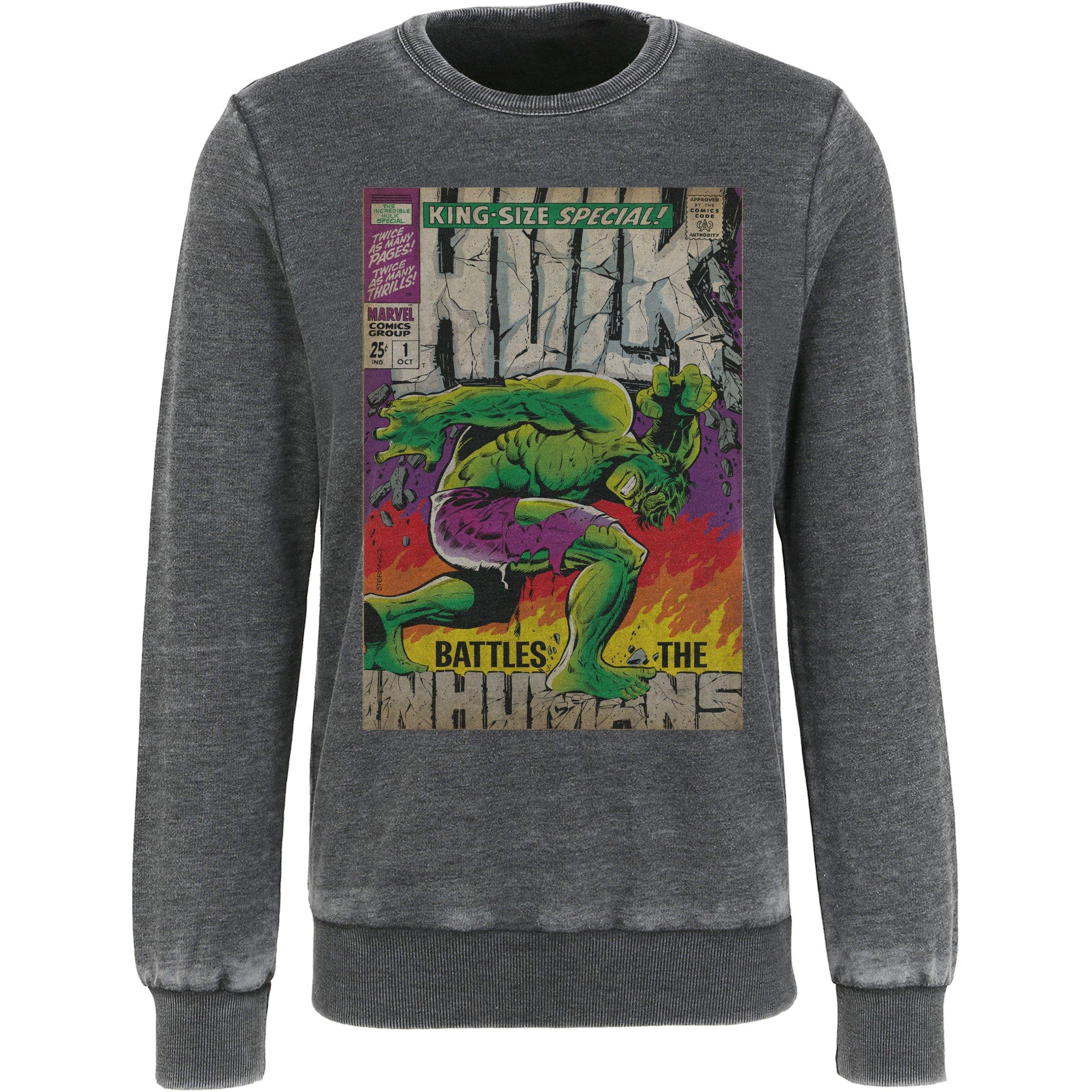 DC Comics | Comics Hulk Swtr 99 | Crew Sweaters | Sports Direct