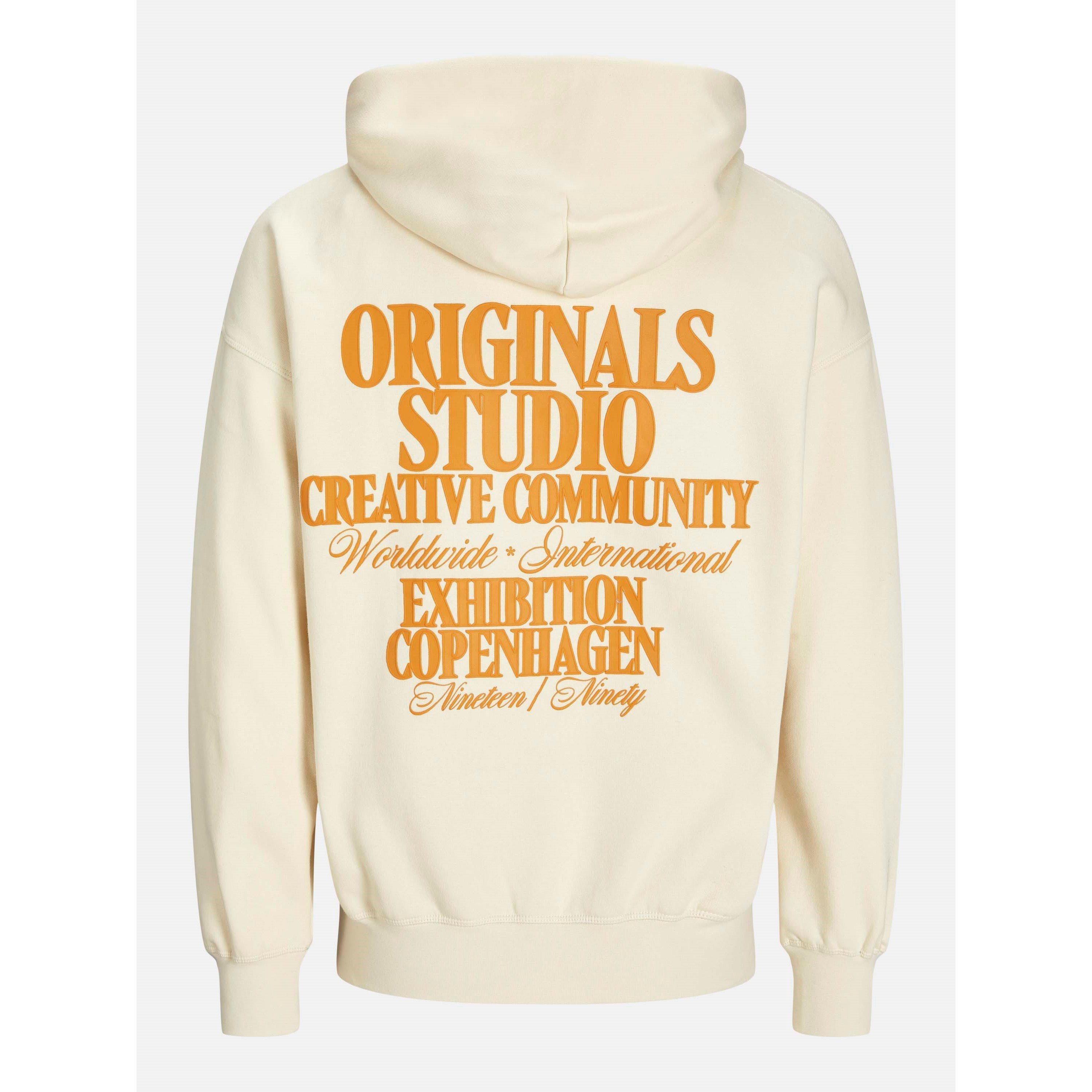 Jack and Jones | Jack Printed Hoodie Sn99 | Crew Sweaters | FRASERS