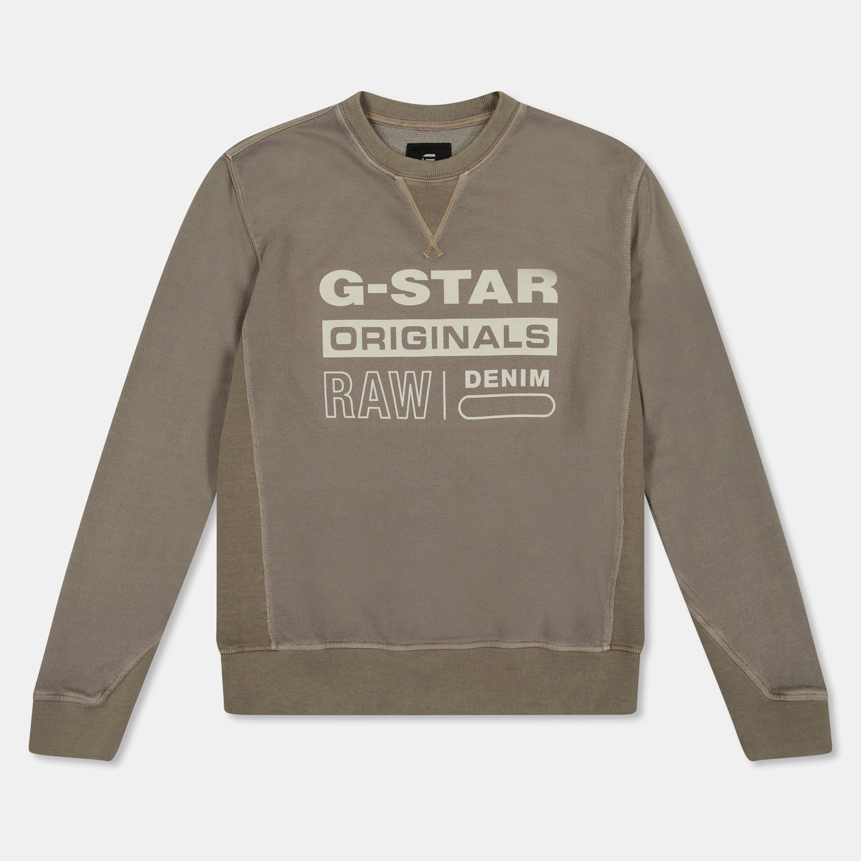 G Star | Gstar Prem Core R Sw Jn99 | Crew Sweaters | USC