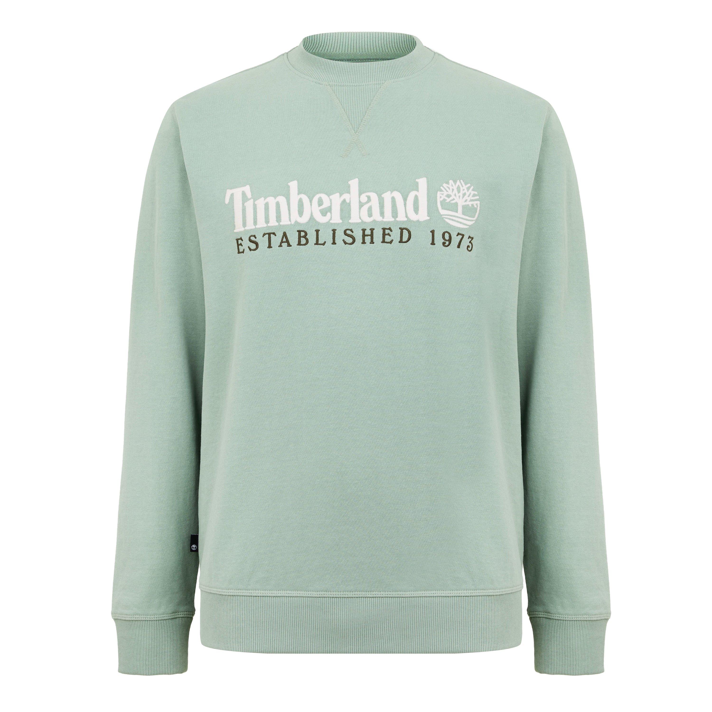 Timberland Men's Embroidered Logo Crew Sweatshirt | USC