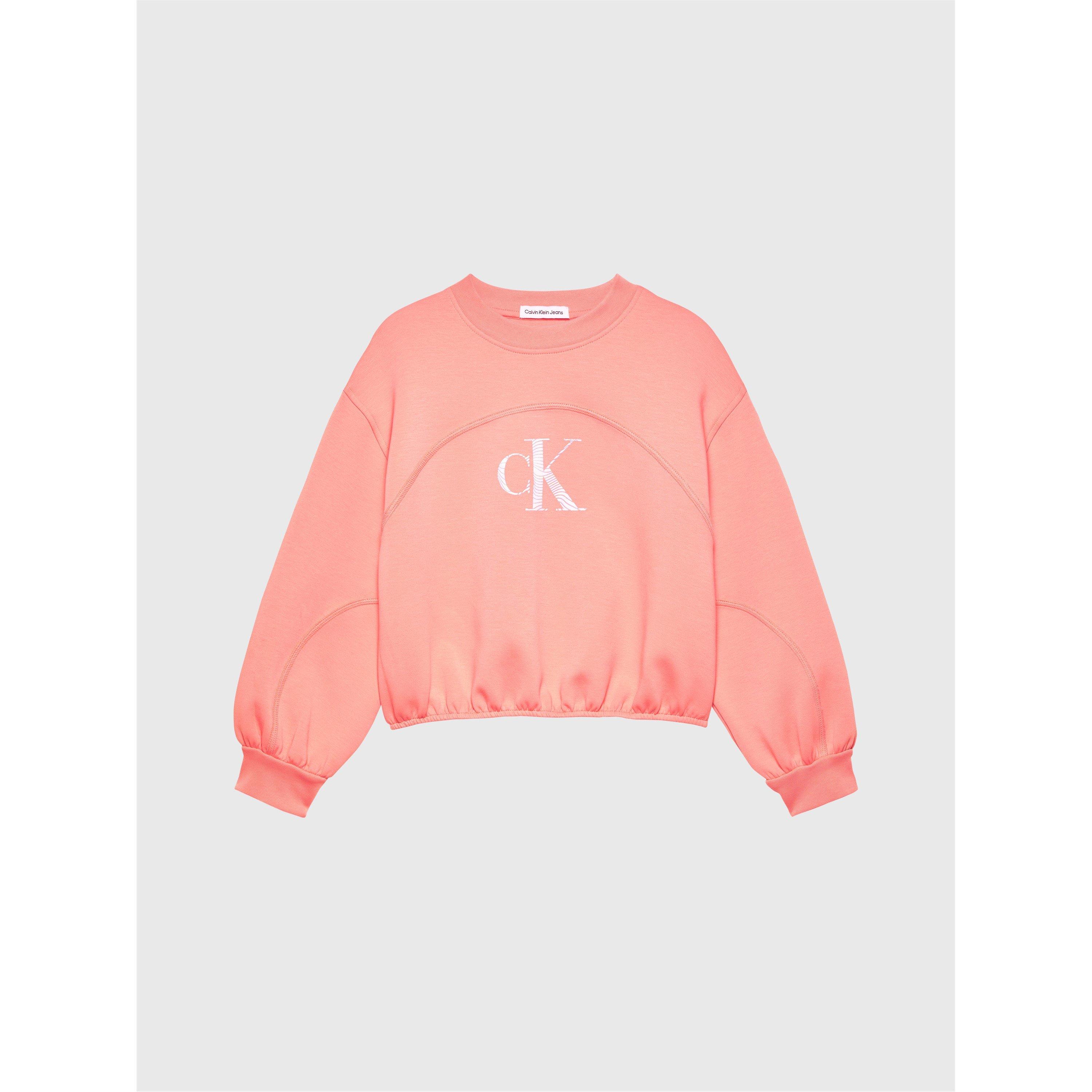 Calvin Klein Jeans | Kids' Logo Crew Sweatshirt | Crew Sweaters ...