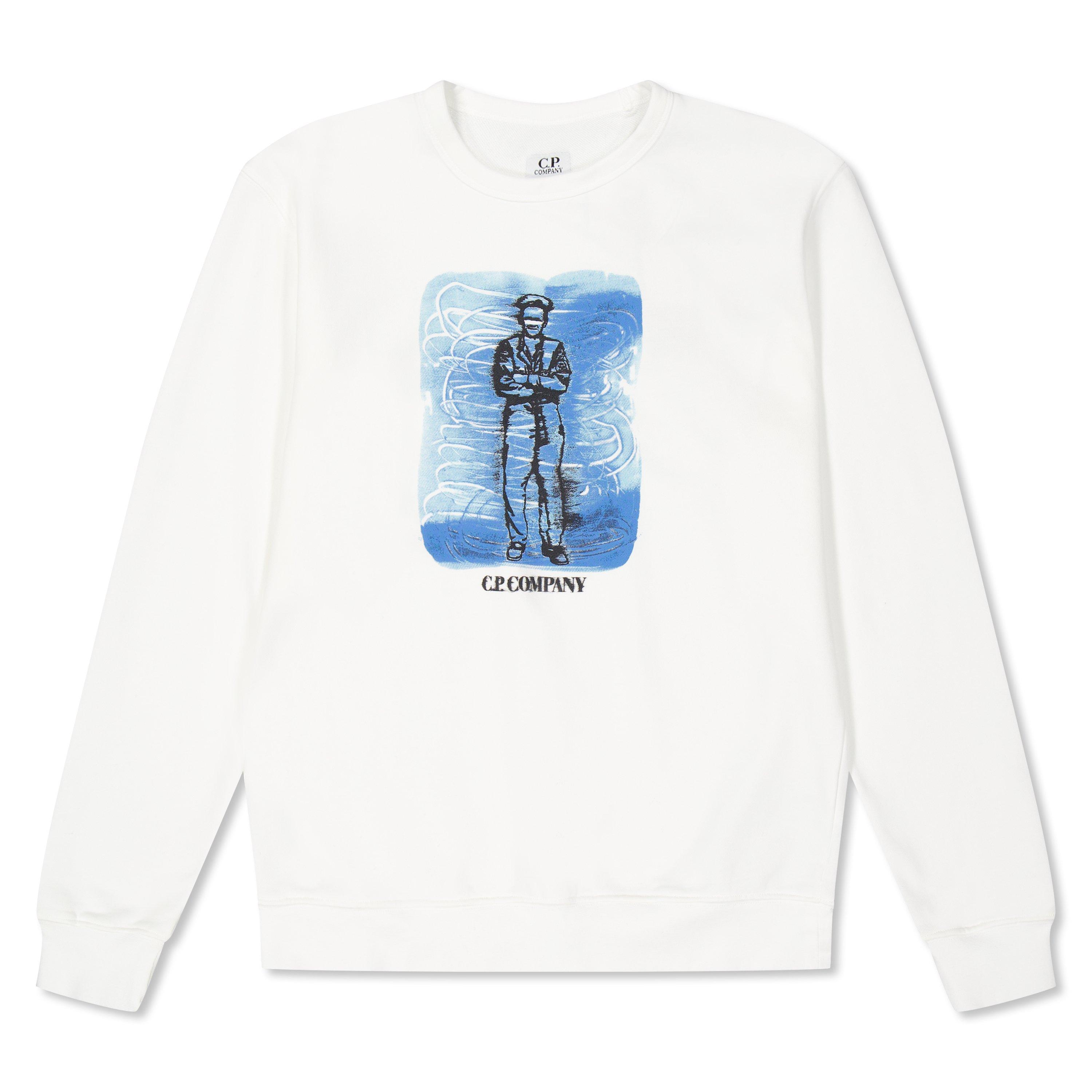 CP Company | Kids' Logo Crew-Neck Sweatshirt | Crew Sweaters | Sports ...