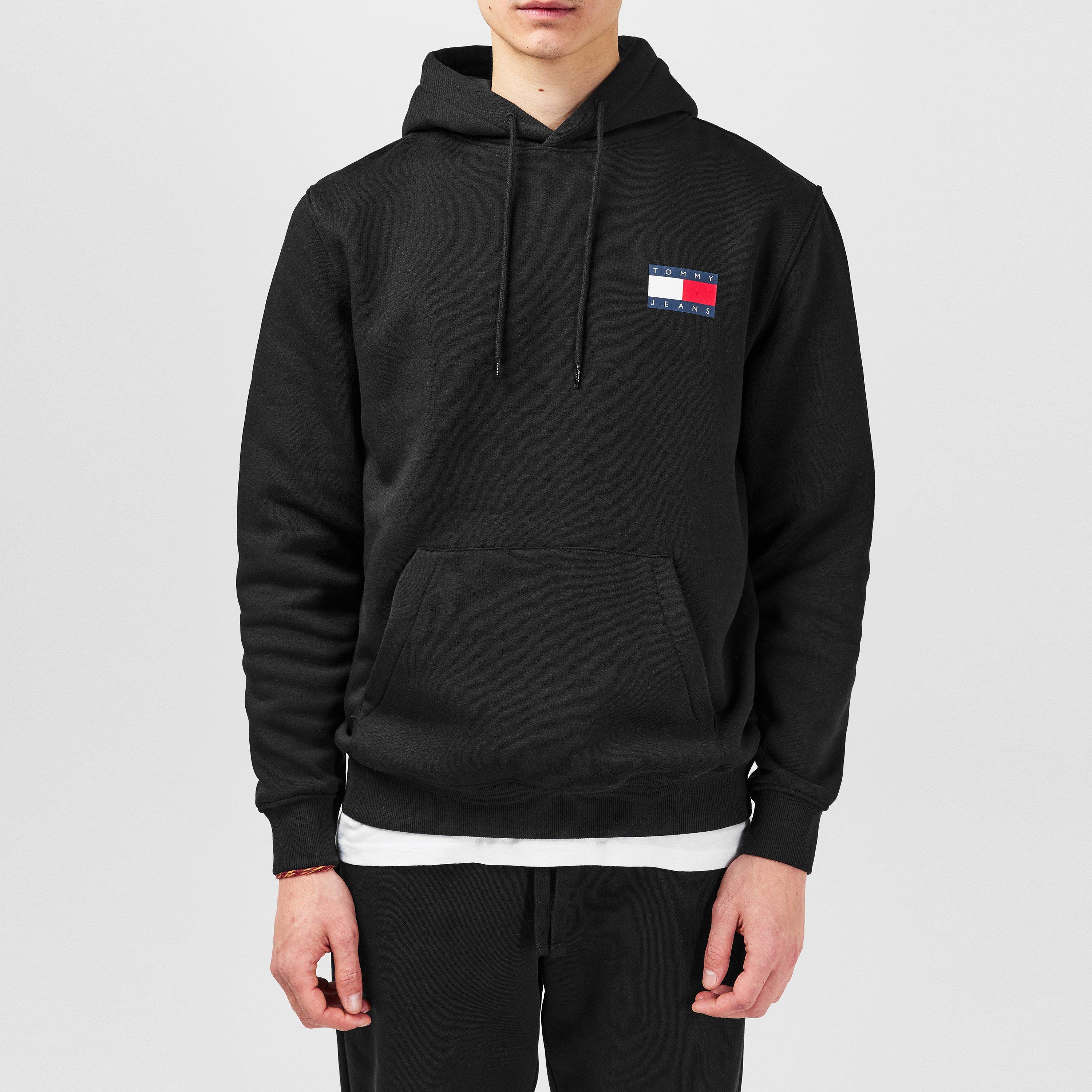 Tommy Jeans | Men's Regular Essential Flag Hoodie | OTH Hoodies | USC