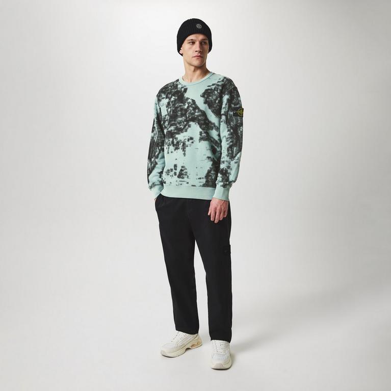 Stone Island | Camouflage Crewneck Sweatshirt | Crew Stone Island | Camouflage Crewneck Sweatshirt | Crew