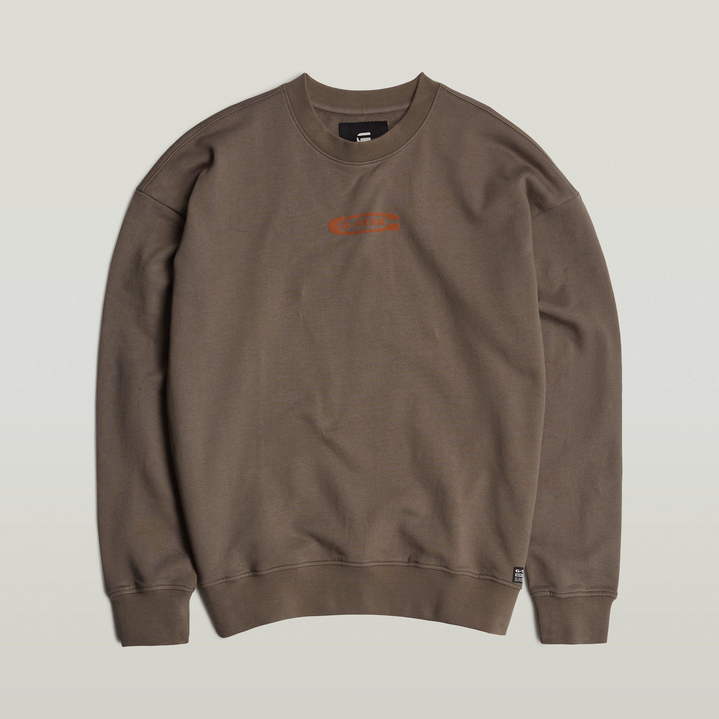 G Star | Men's Graphic Print Crew Sweatshirt | Crew Sweaters | USC