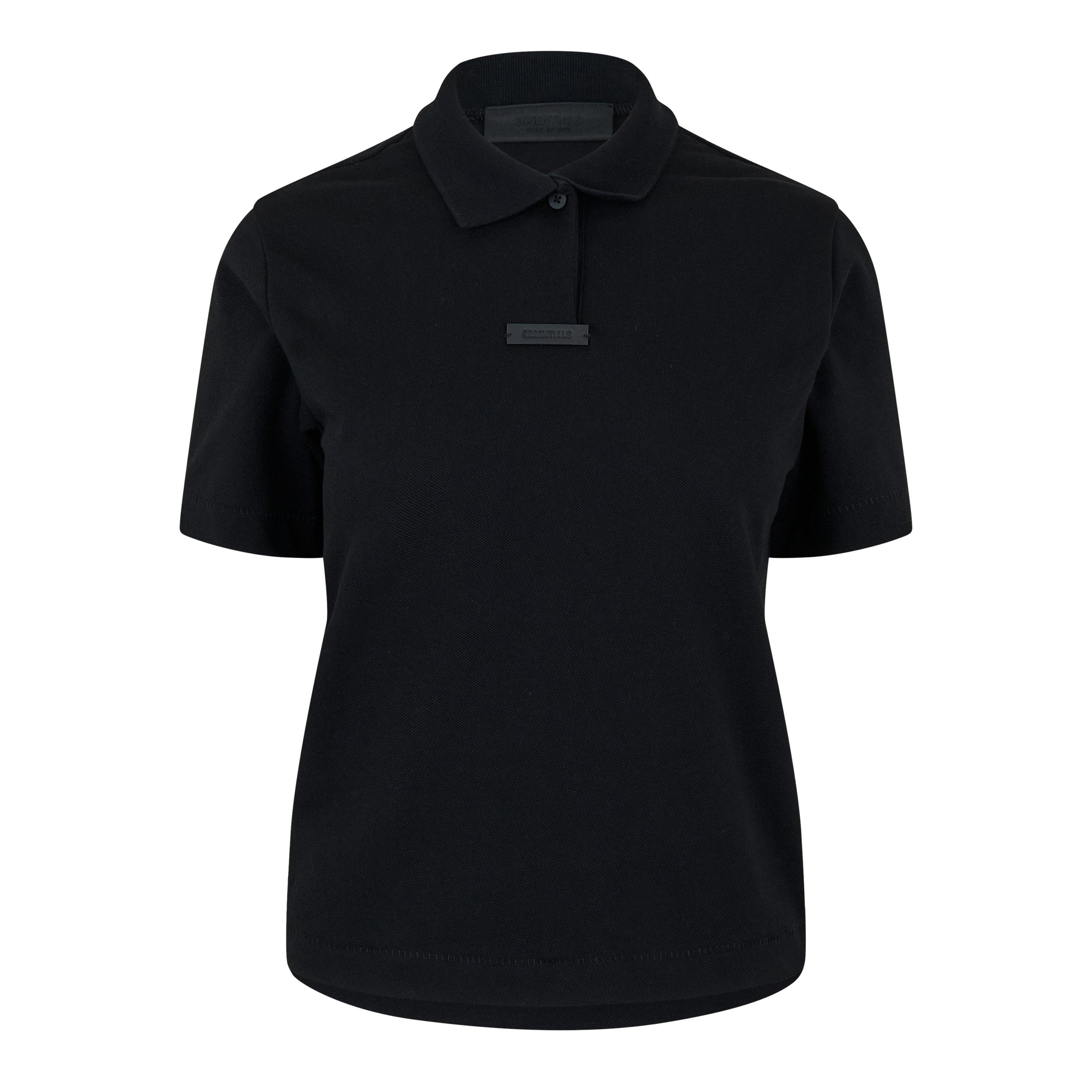 Fear Of God Essentials Women's Pique Short Sleeve Polo Shirt | Flannels